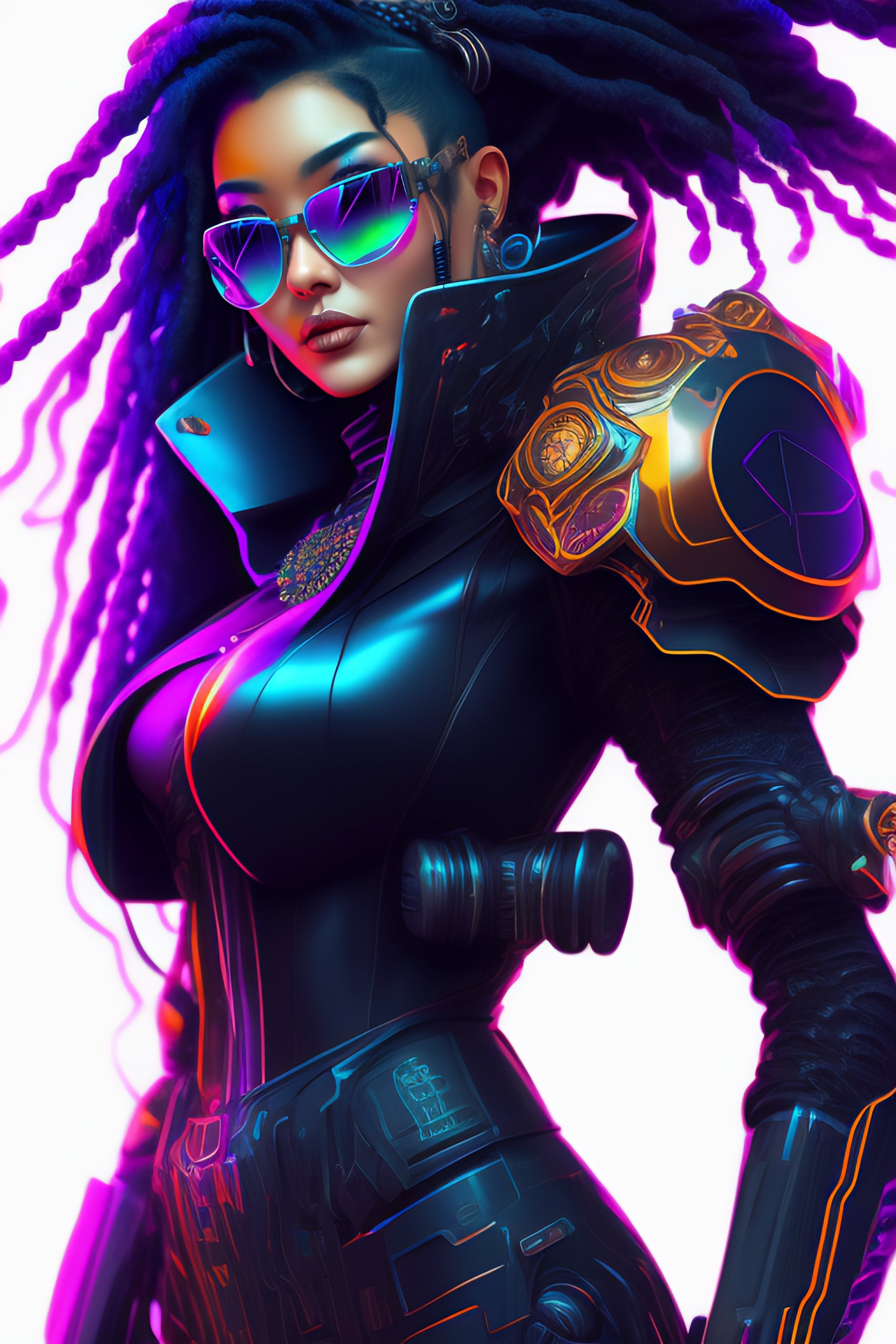 Lexica - A whirlwind of souls rushing inside the metaverse, half body ...