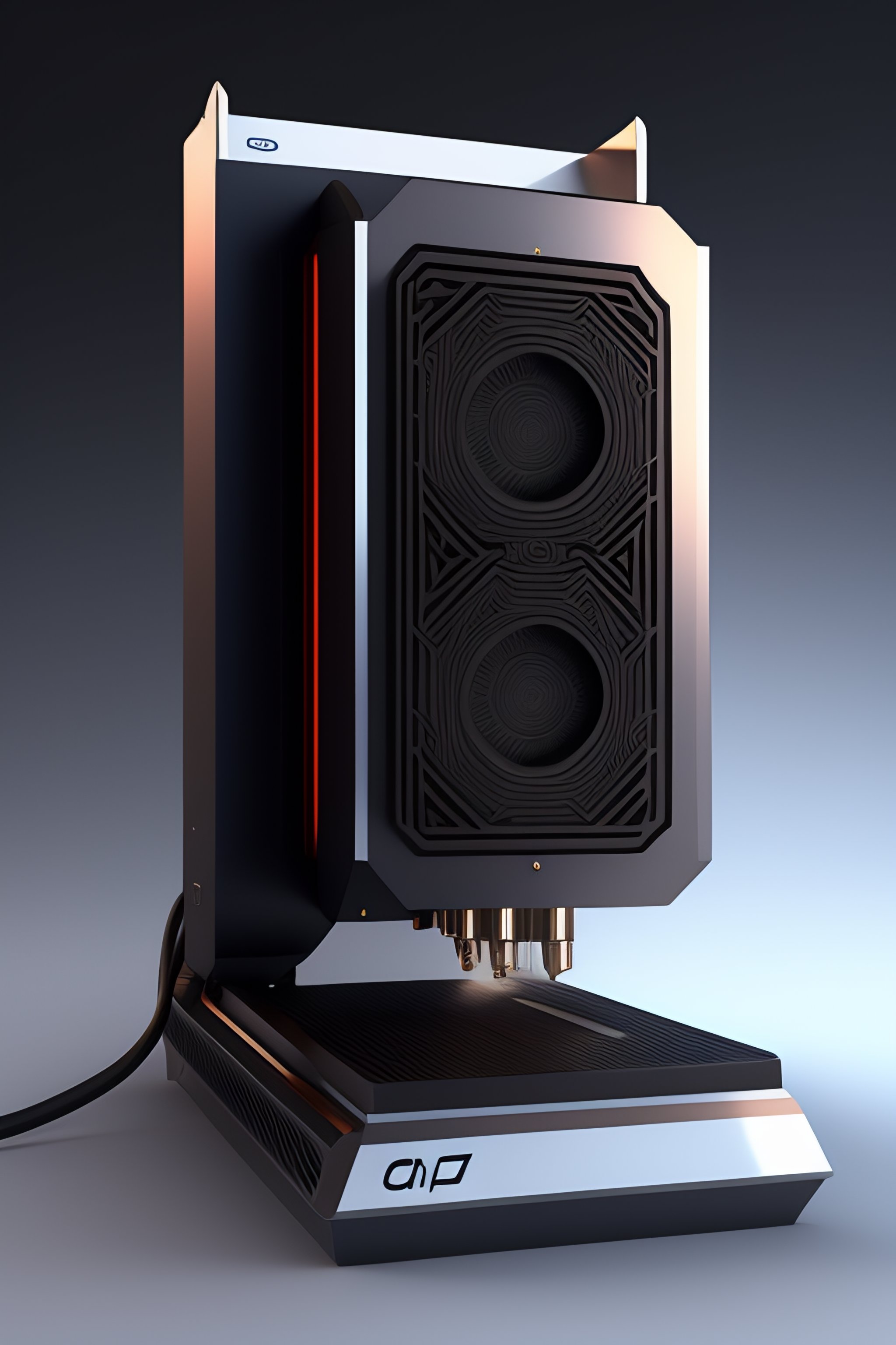 Lexica - Cnc laser engraver, cinematic lightning, super highly detailed ...