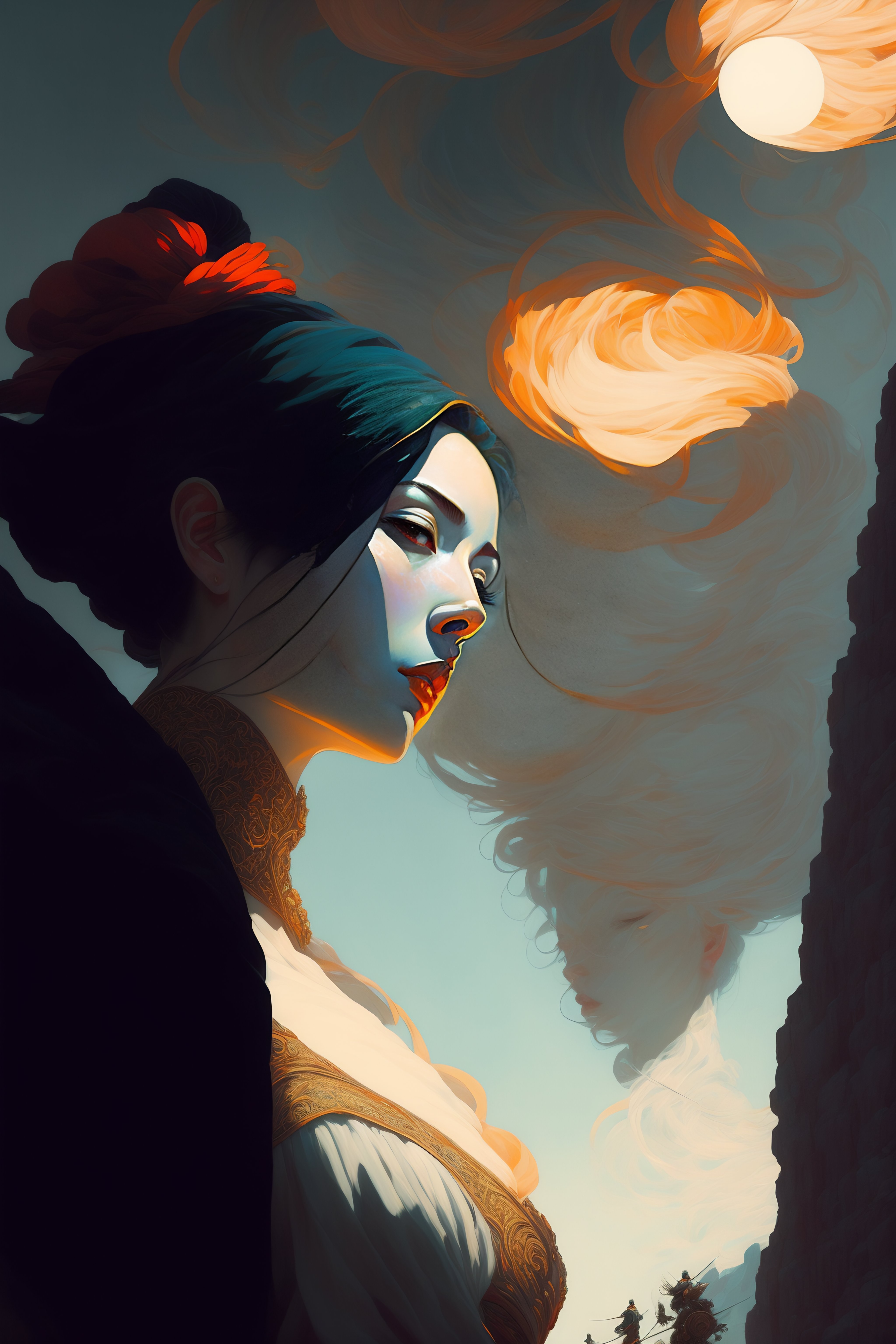 Lexica - A highly detailed epic cinematic concept art CG render digital ...