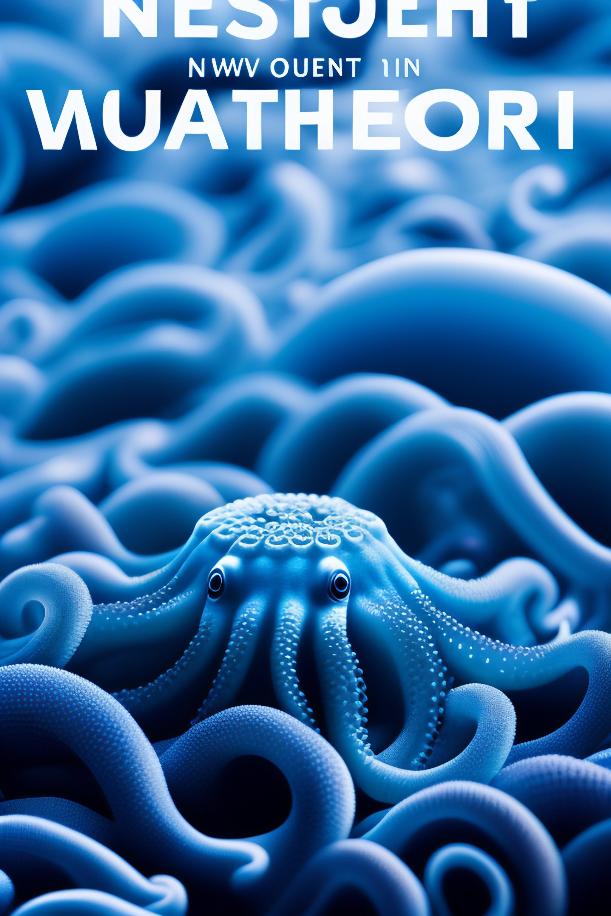 Lexica - A octopus is swimming with human heads at the end of each arm ...