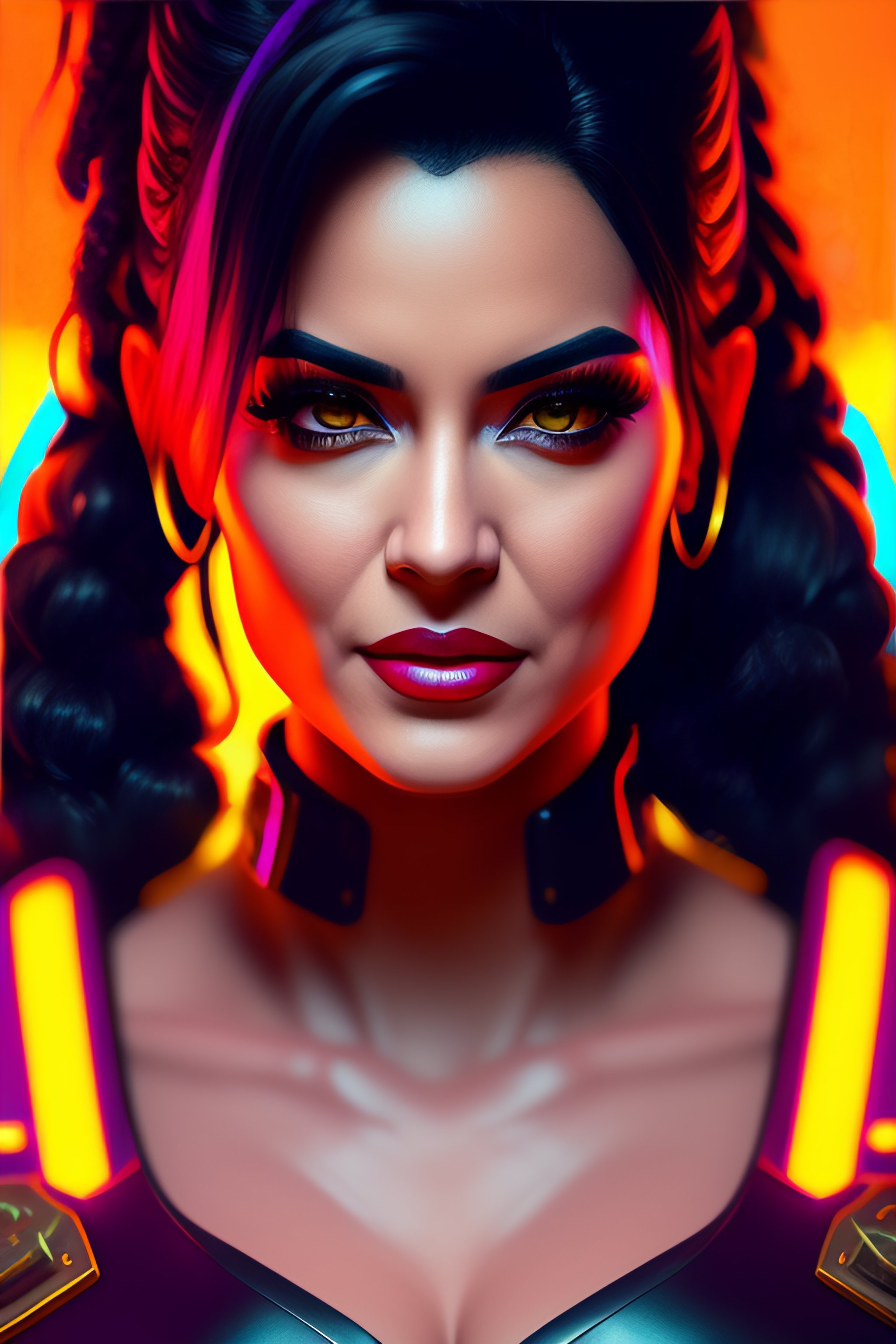 Lexica - Cyberpunk Luz Noceda portrait, super detailed. Cyberpunk 2077 ...