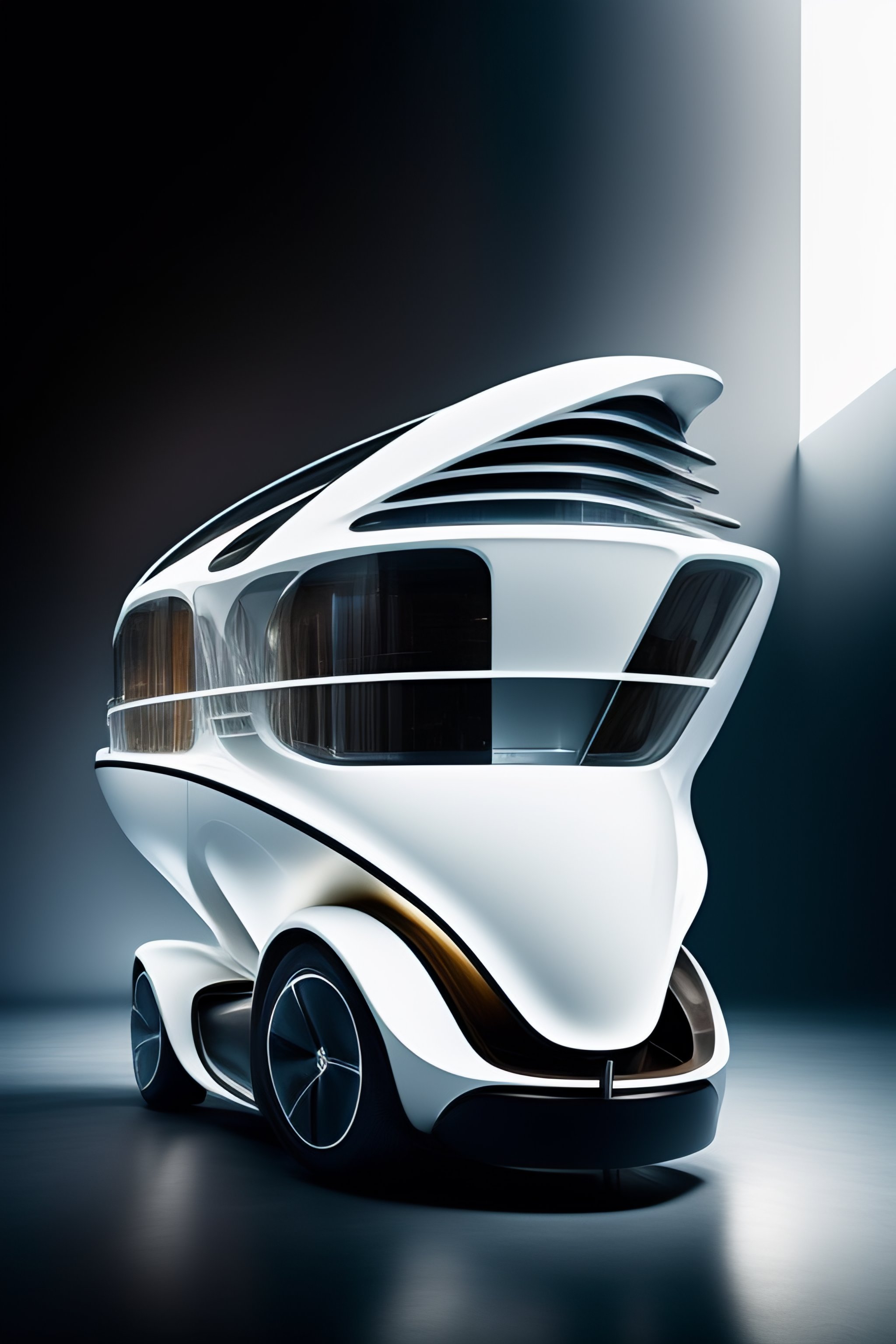 Lexica - ZAHA HADID DRINKS TROLLY SKELETON WITH BOTTLES AND HANDLE ...