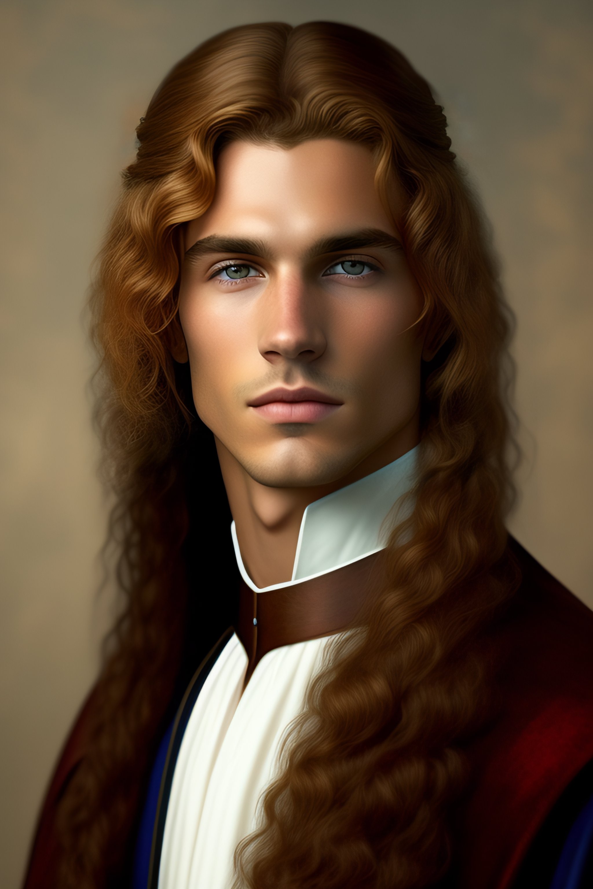 Lexica - Jacob Collins-Levy with light hair medieval style, detailed