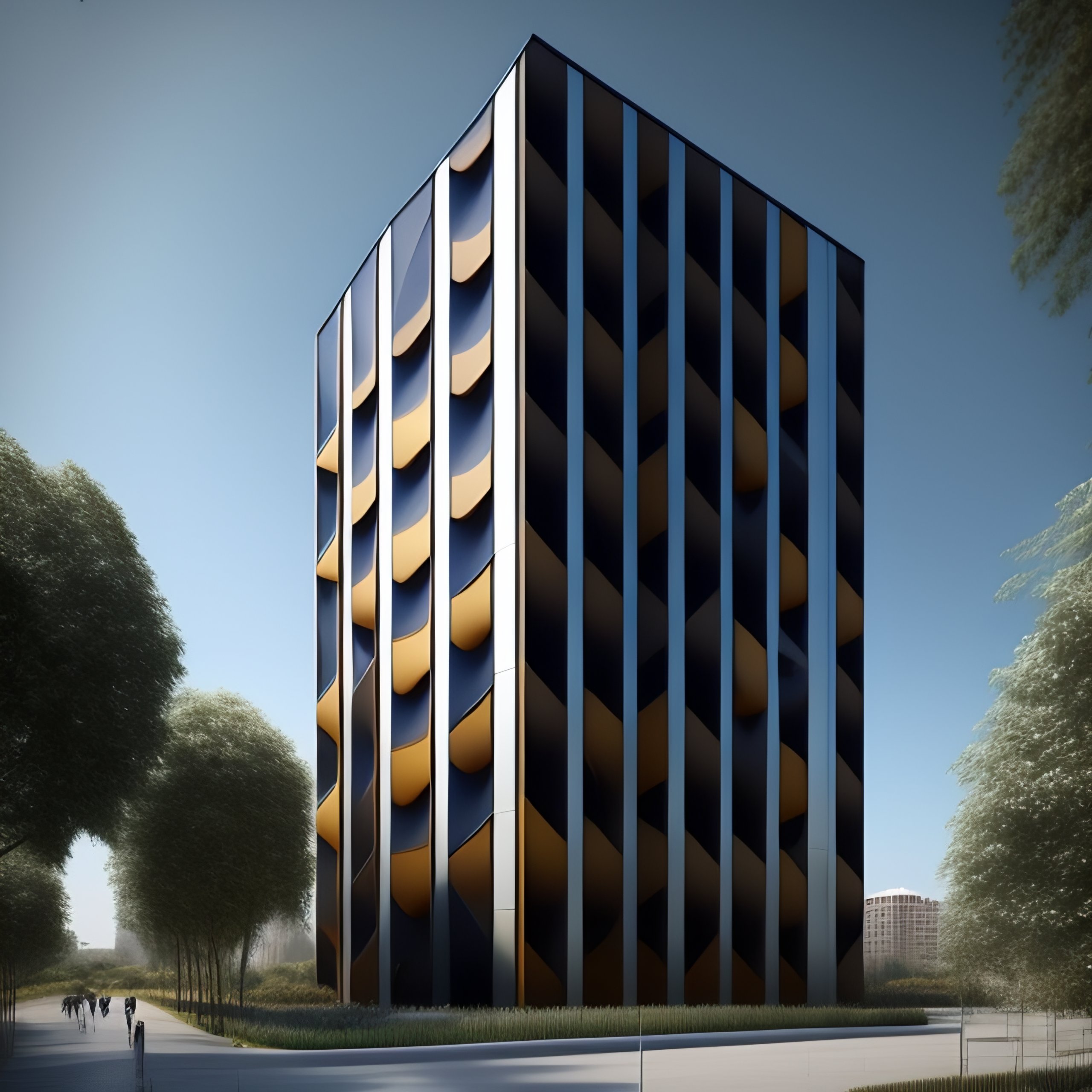 Lexica - Pattern mattoni edificio realistico