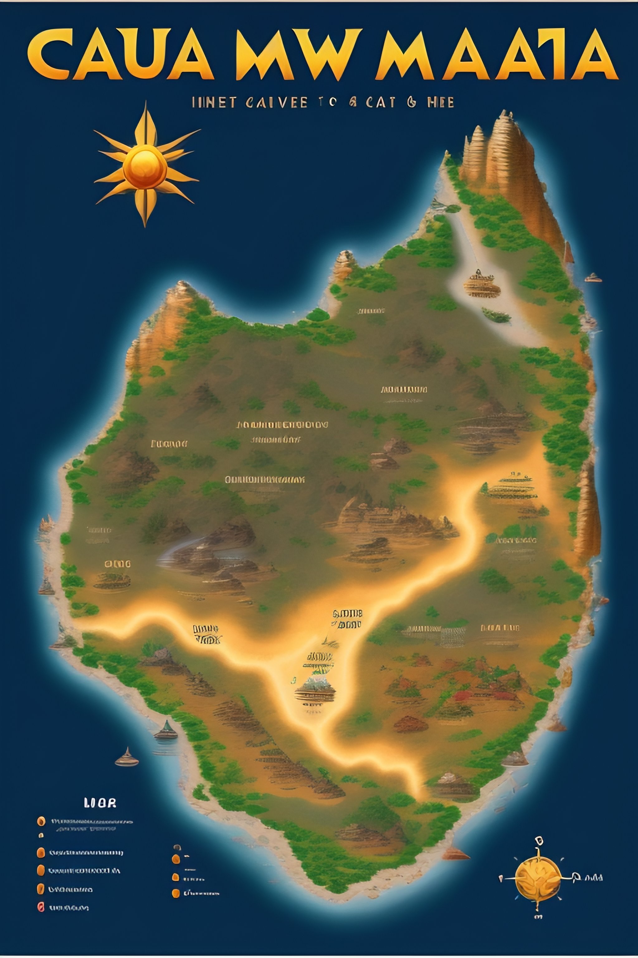 Lexica - Battle mapa cave