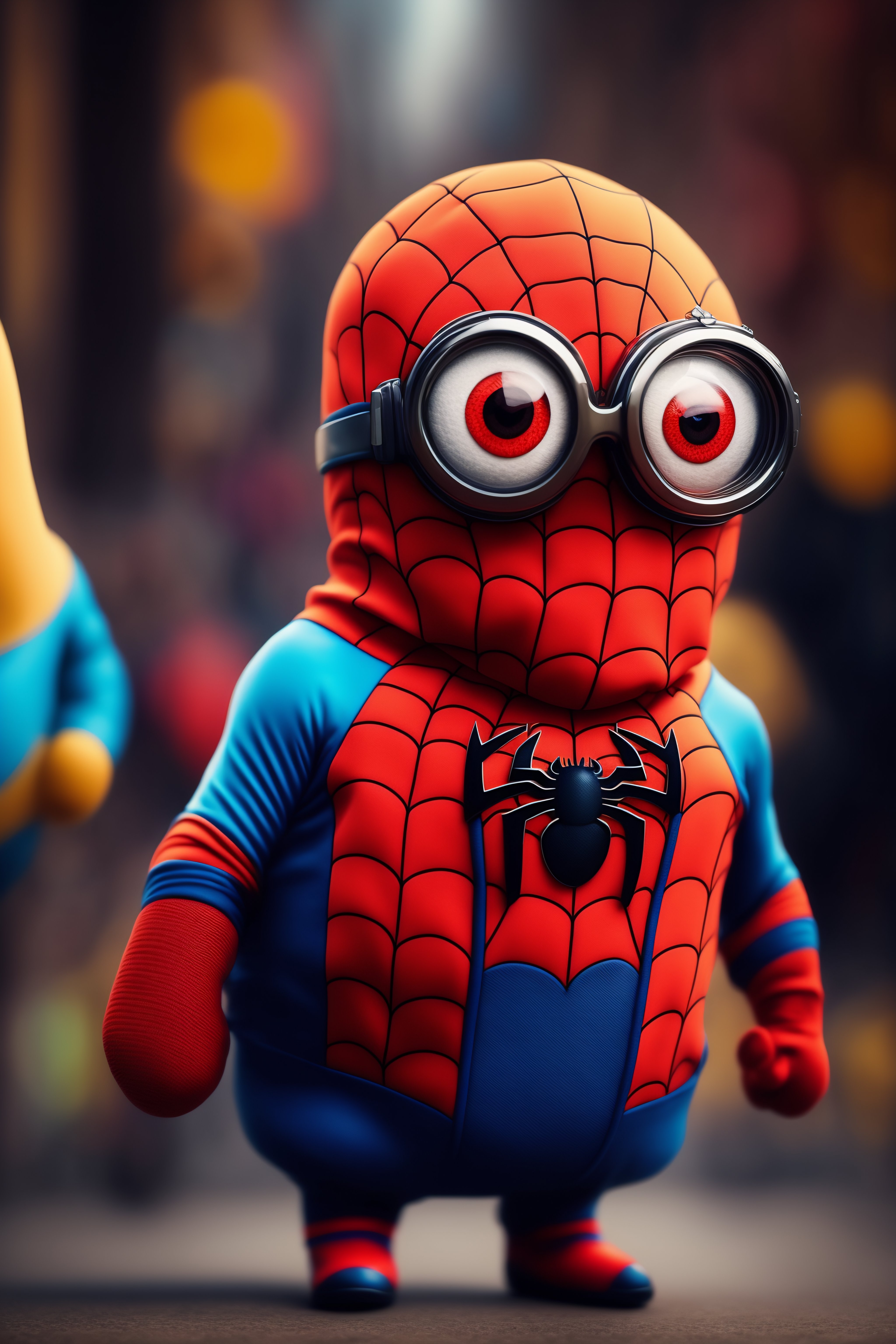 Minion Spiderman Wallpaper