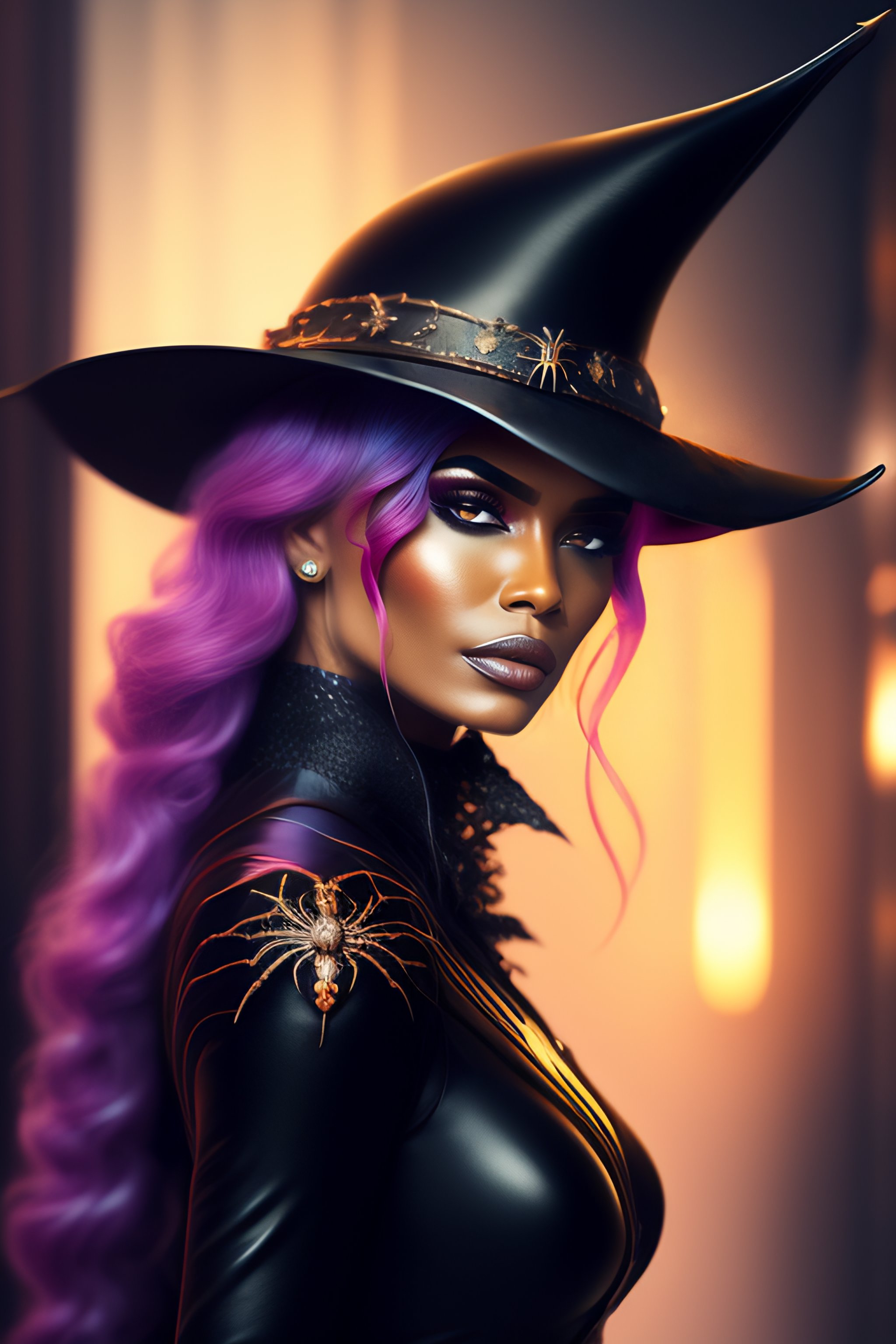 Lexica - Spider female witch