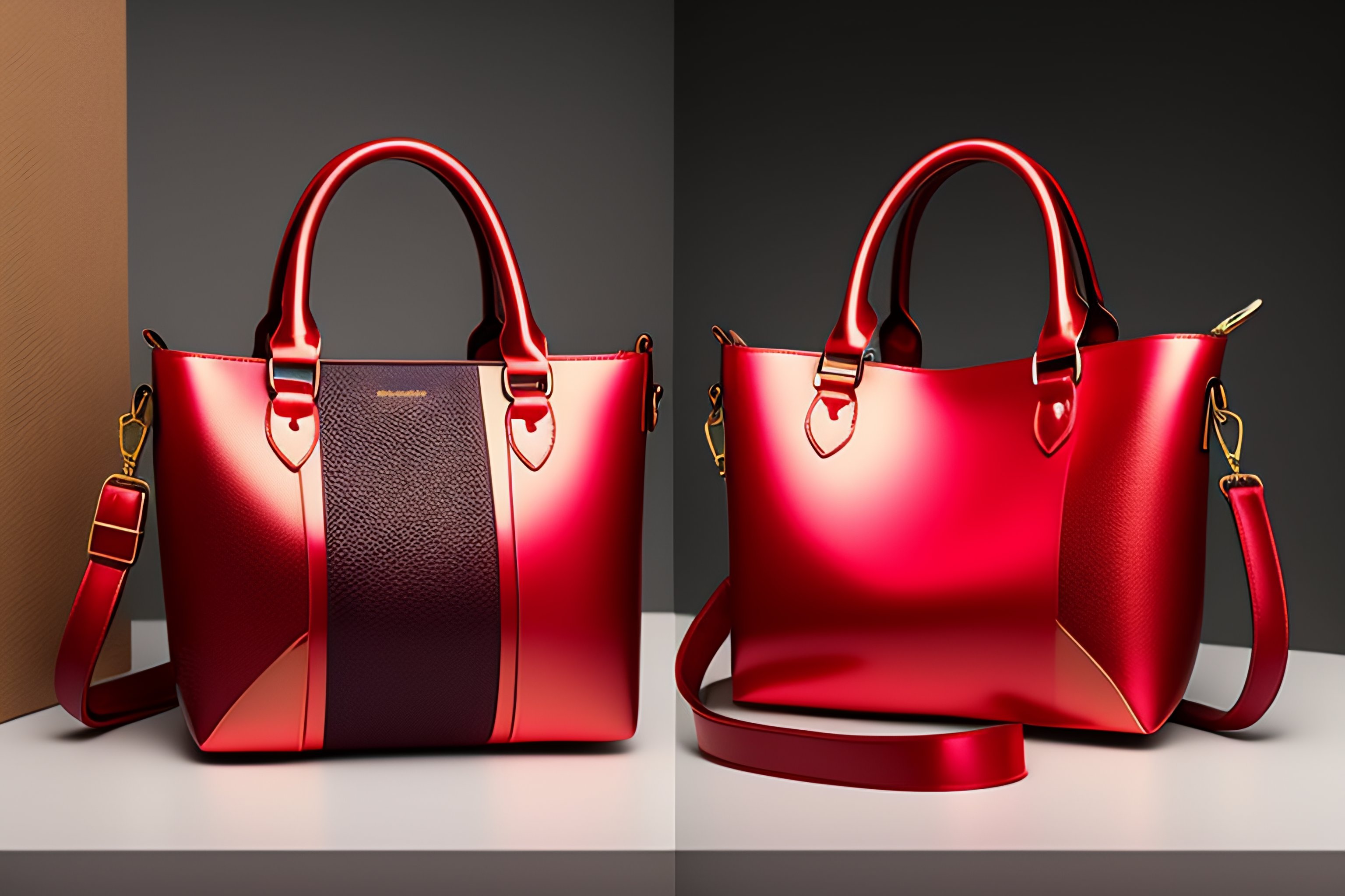 Lexica - Women's bag, futuristic leather, hyper realistic, well ...