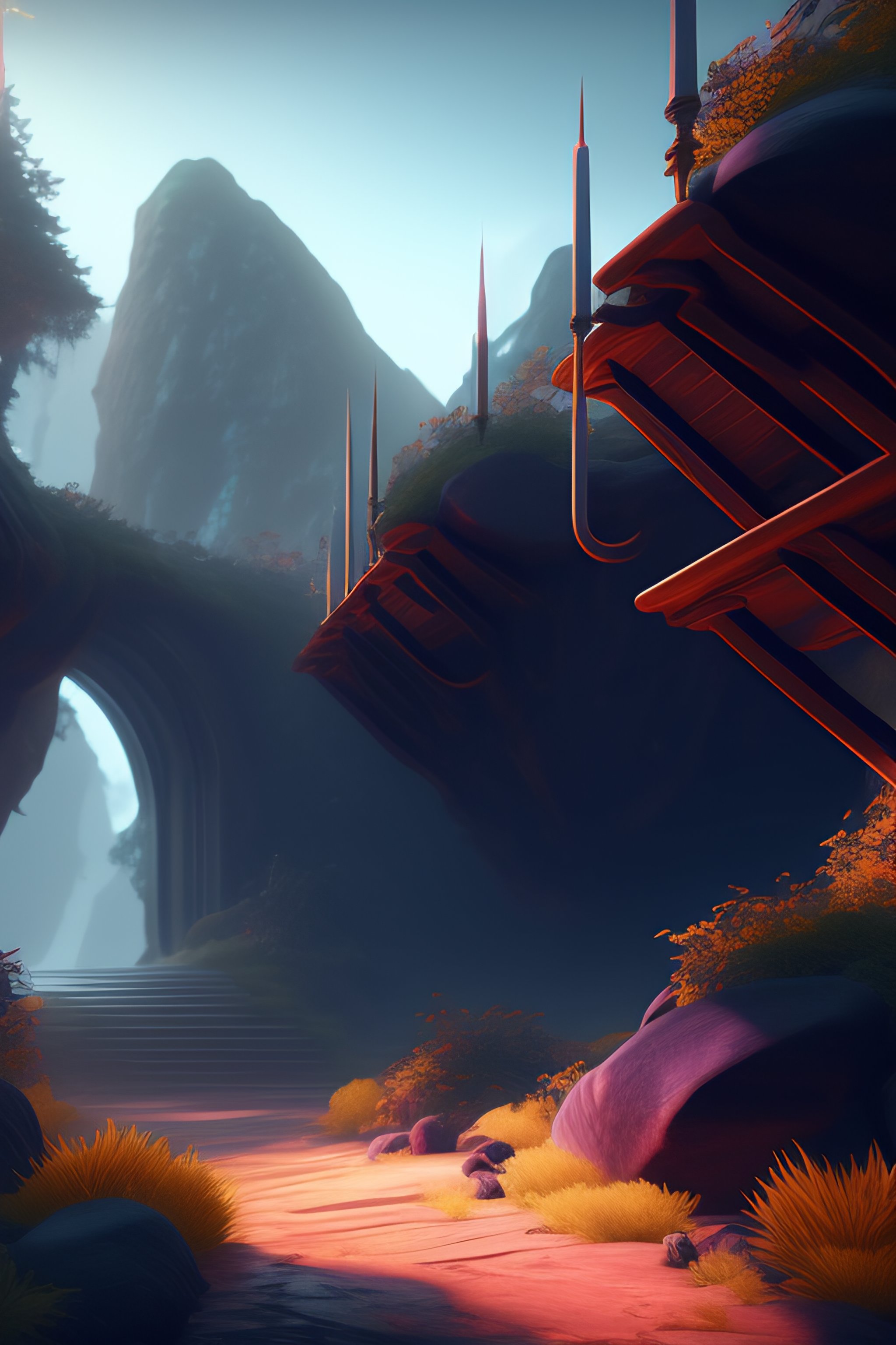 Lexica - Highly detailed, digital painting, atmospheric lighting ...