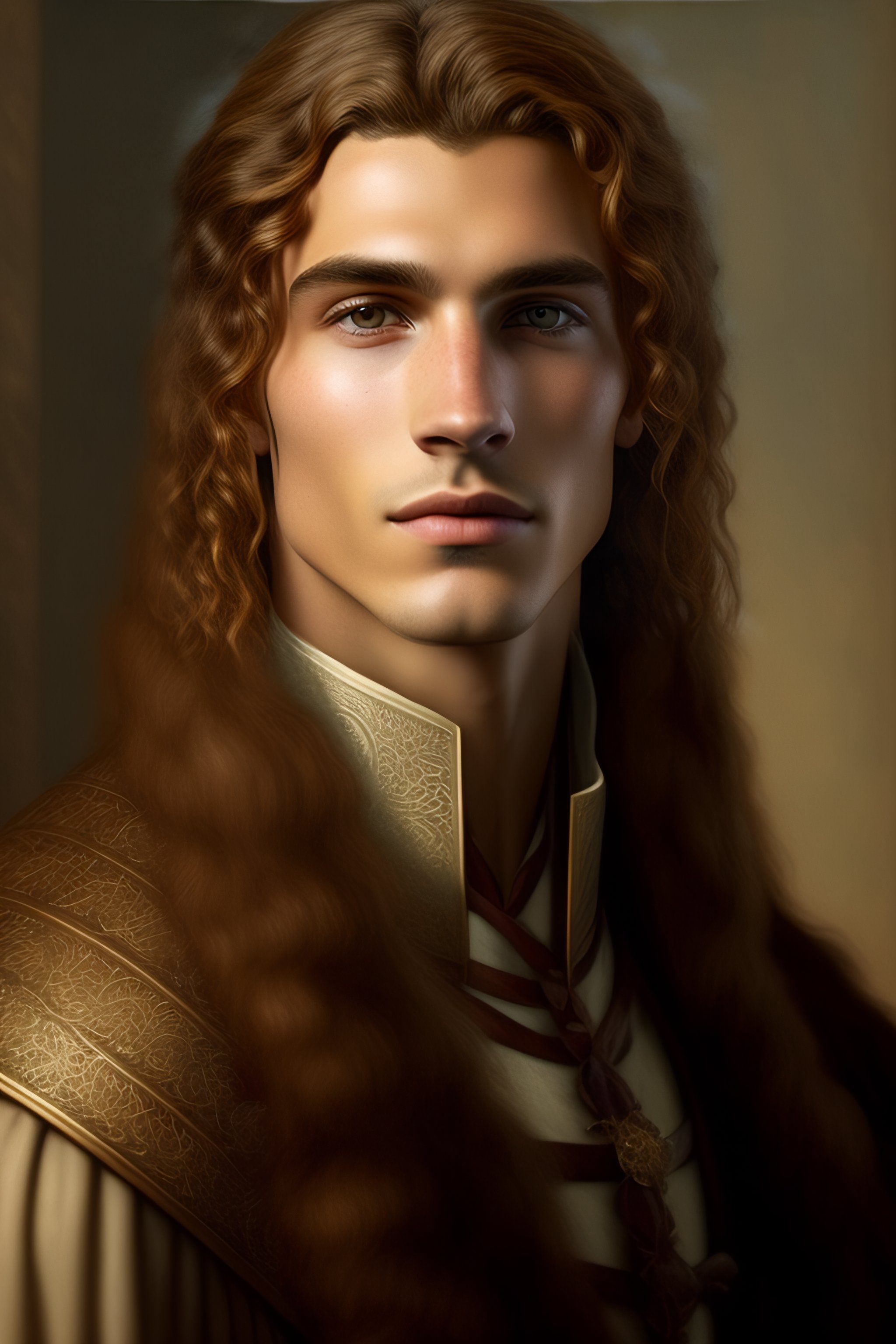 Lexica - Jacob Collins-Levy with light hair medieval style, detailed