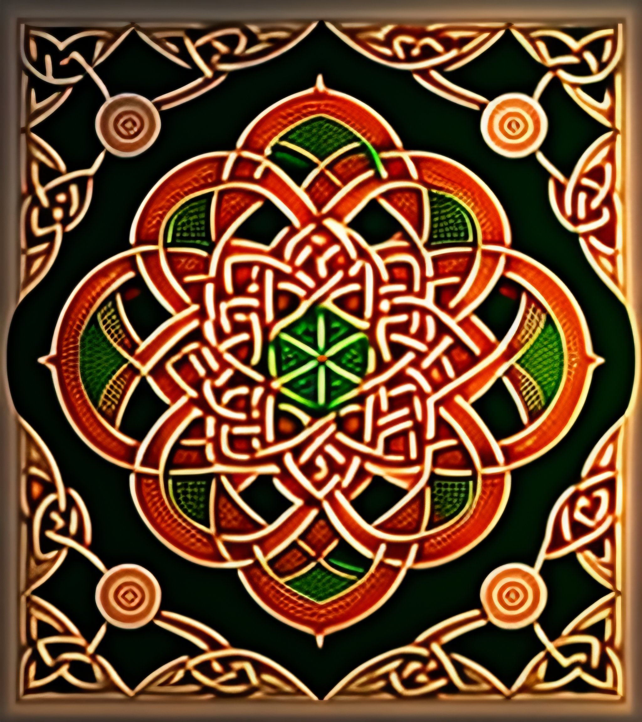 Lexica - Heart intertwined elfish, Celtic knots, symmetrical and ...