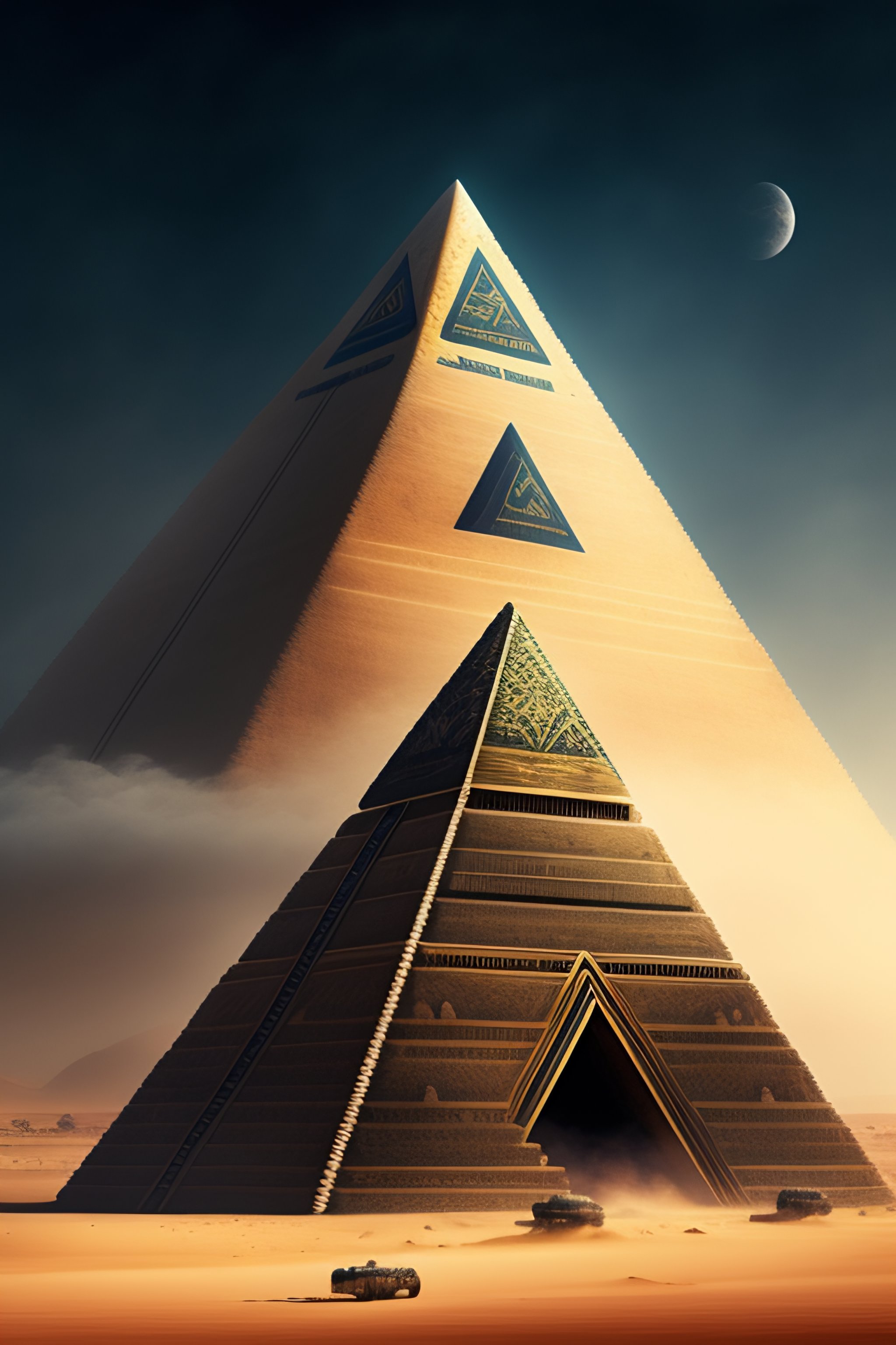 Lexica - Pyramid in Mad Max