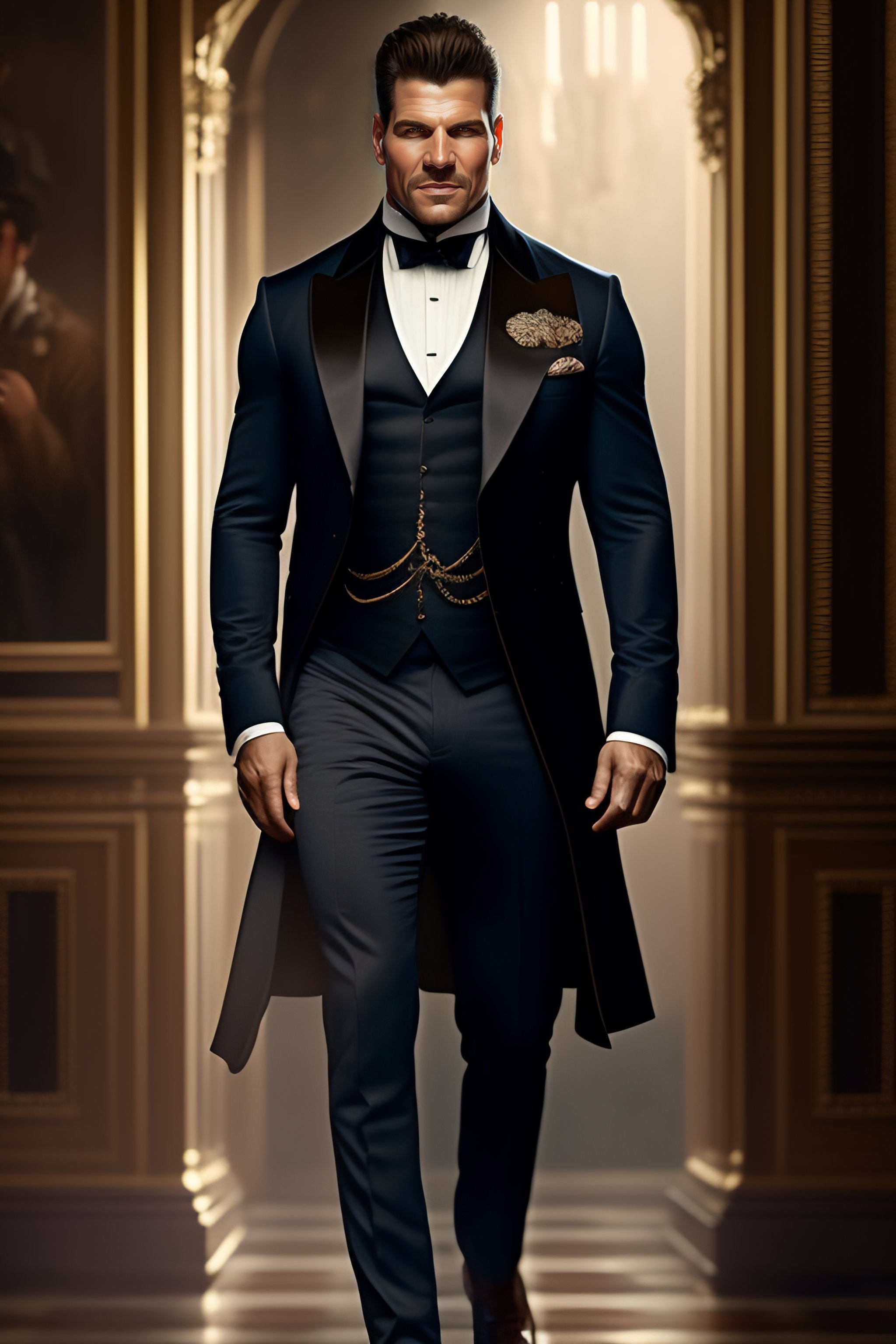 Lexica - David boreanaz the actor official portrait of a victorian ...