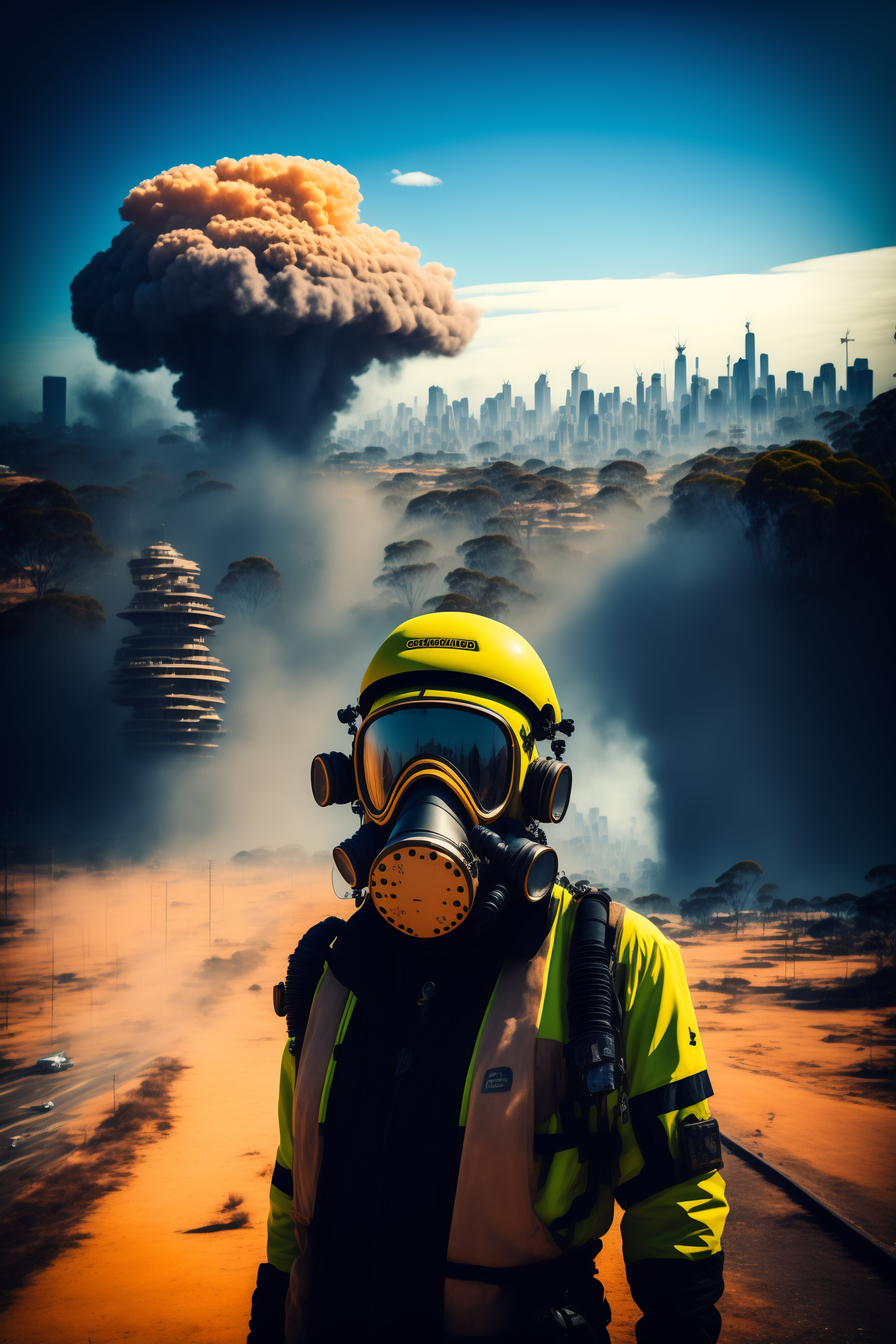 Lexica - Sydney Australia, post apocalyptic, nuclear mushroom cloud in ...