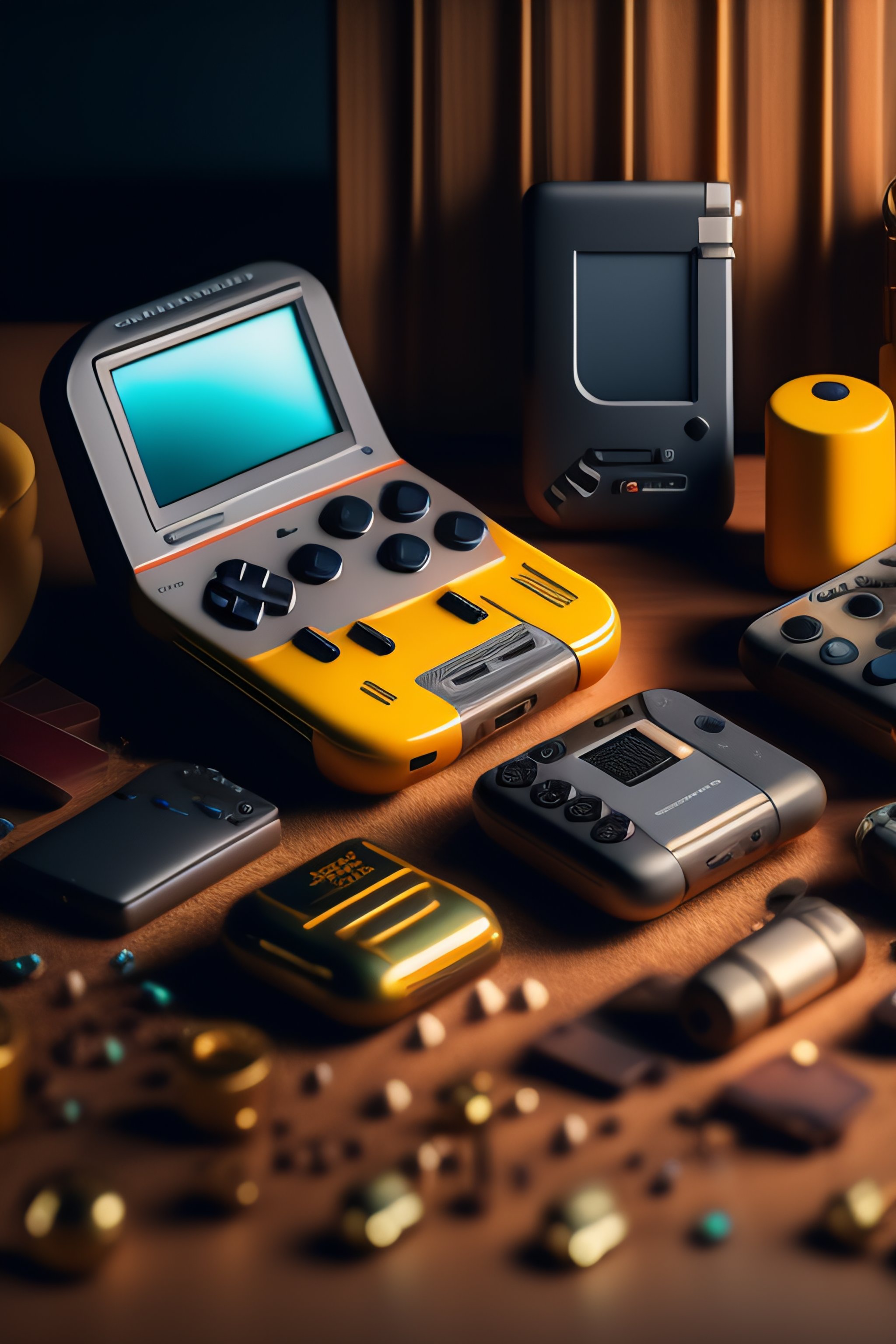 Lexica - Game boy, Costumes and props, Knolling, Knolling layout ...