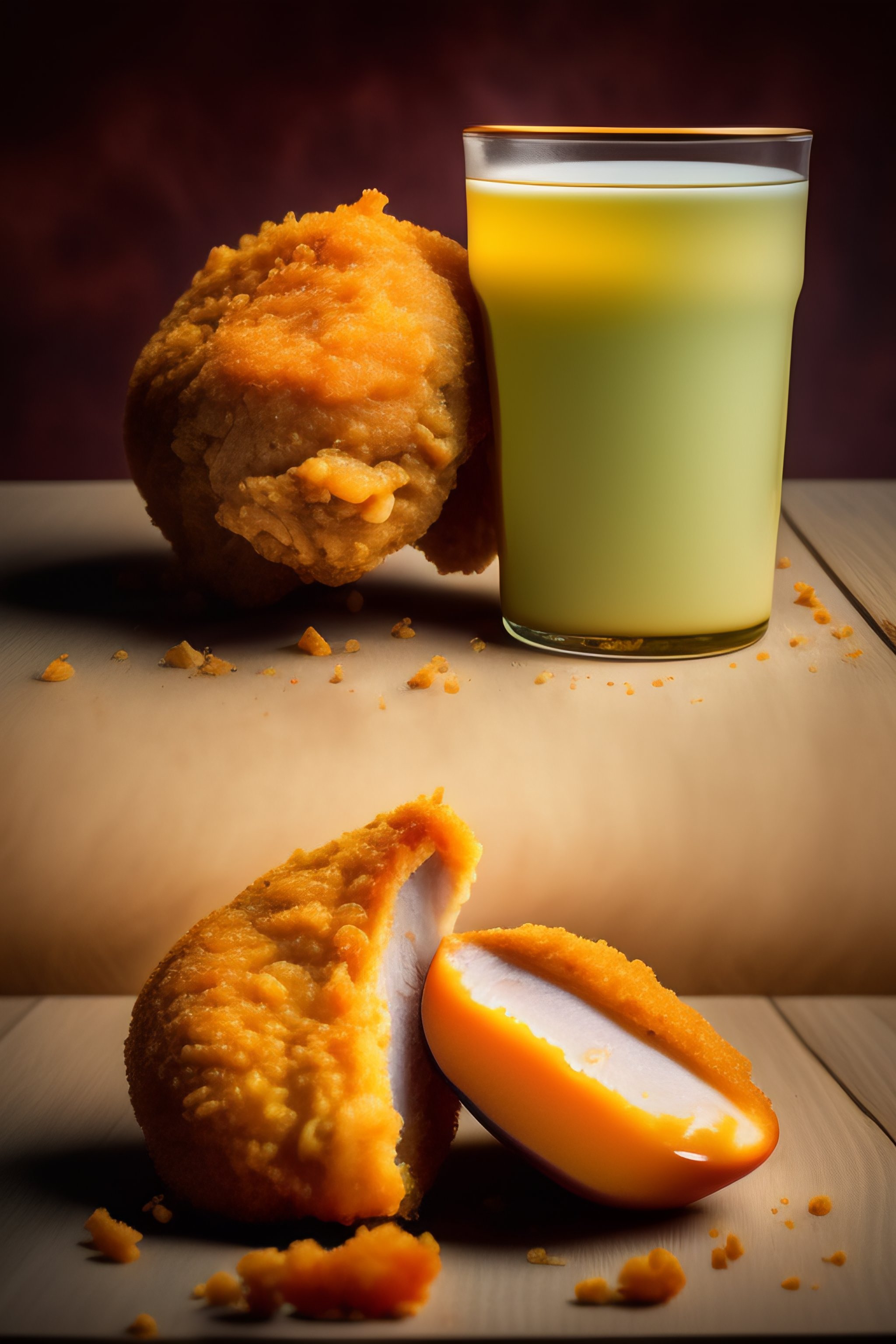 Lexica - Fried chicken excrement eating itself