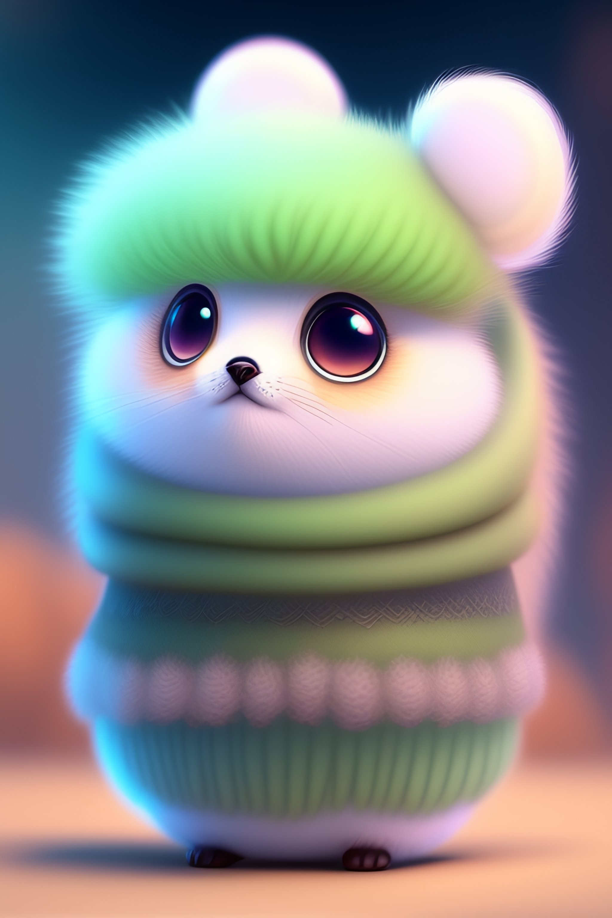 Lexica - CUTE AND ADORABLE CARTOON FLUFFY RHEA, FANTASY, DREAMLIKE ...