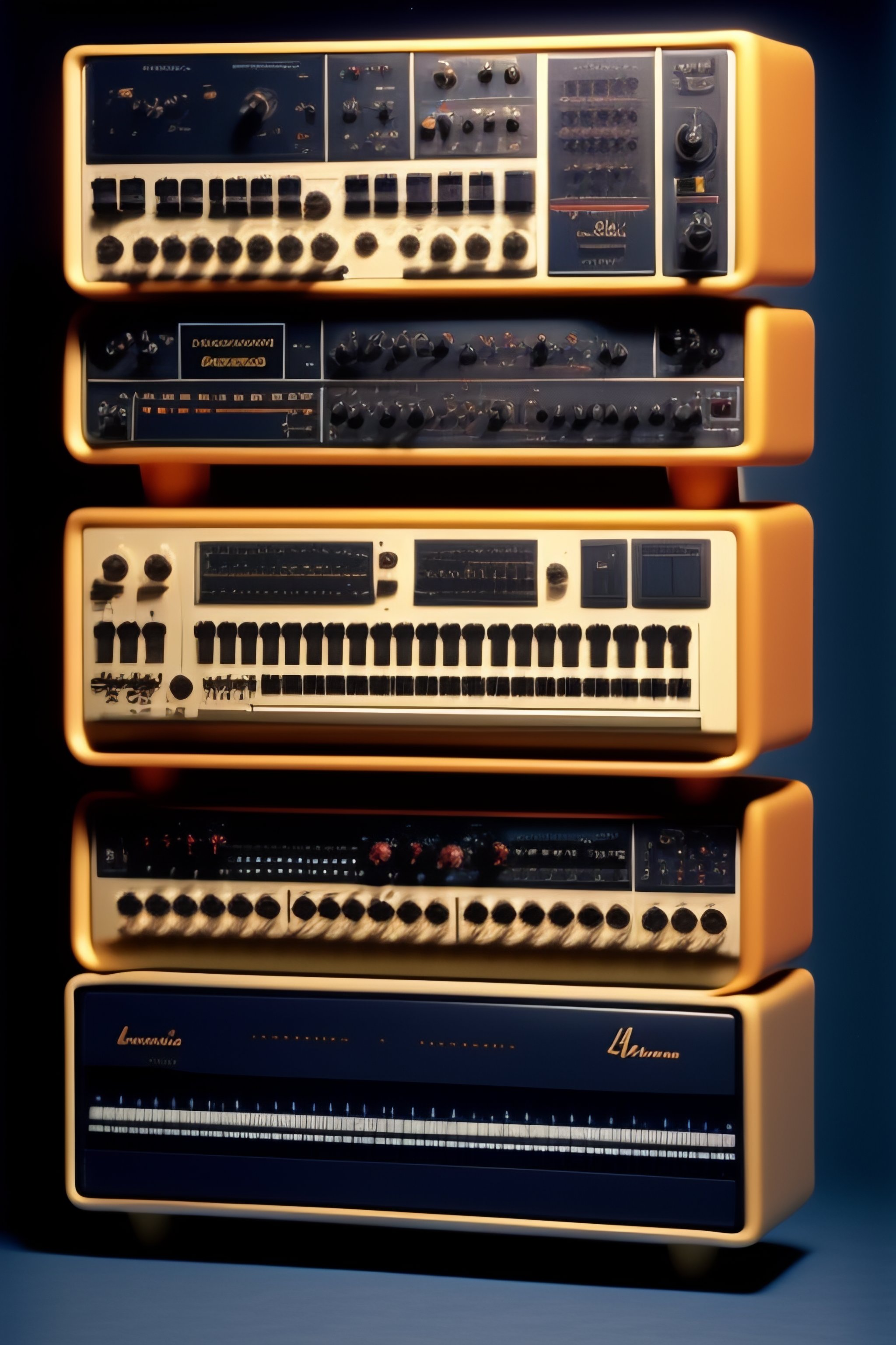 Lexica - An advertisement for a modular analog synthesizer from the ...