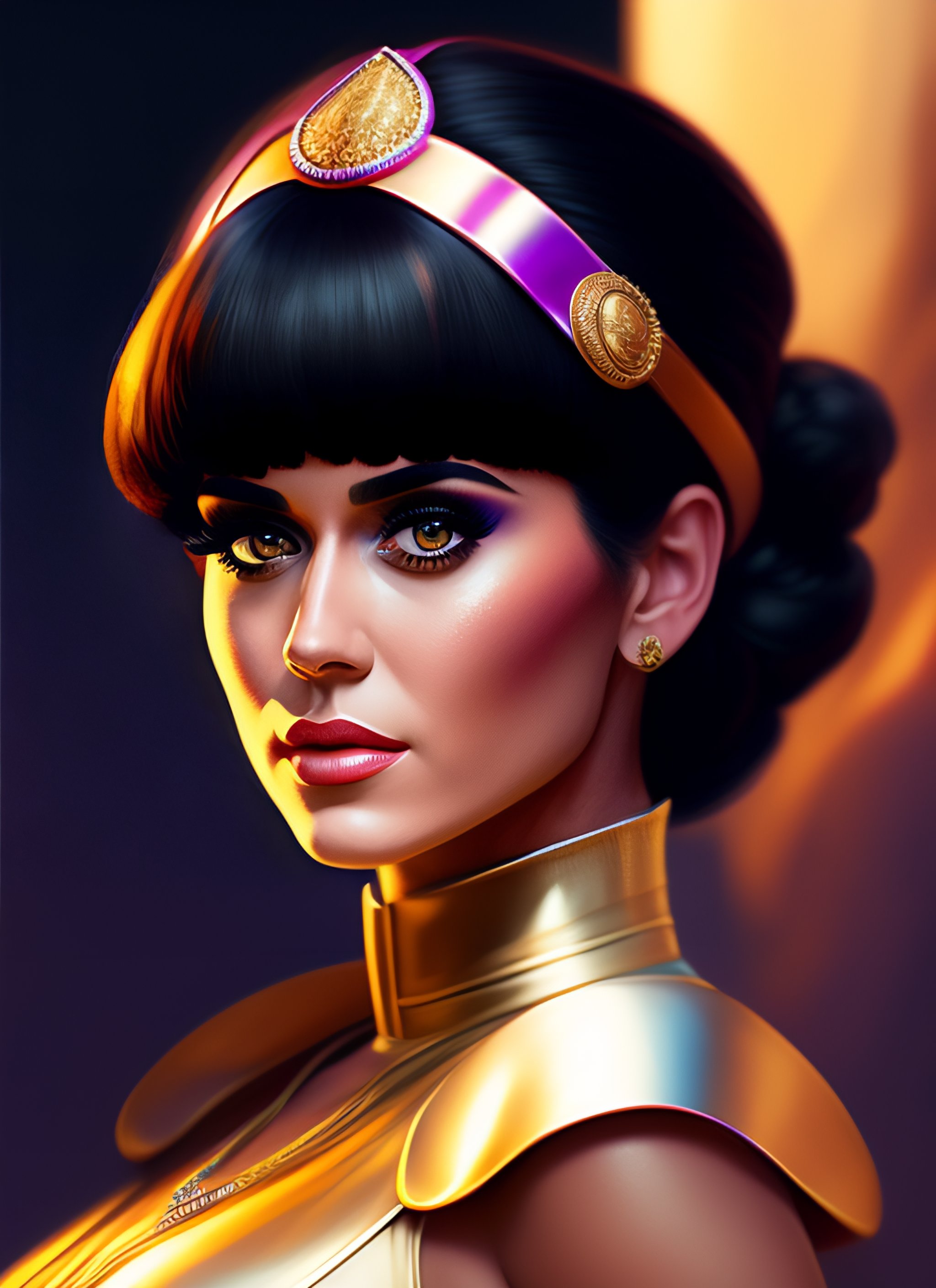 Lexica - Portrait of Katy Perry as Dora the Explorer, highly detailed ...