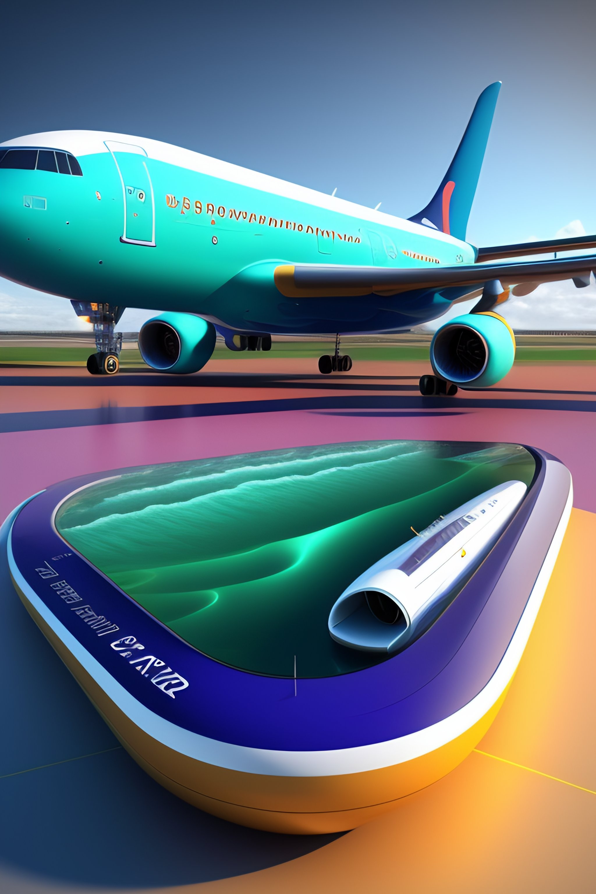 Lexica - 3d model of Skyscanner