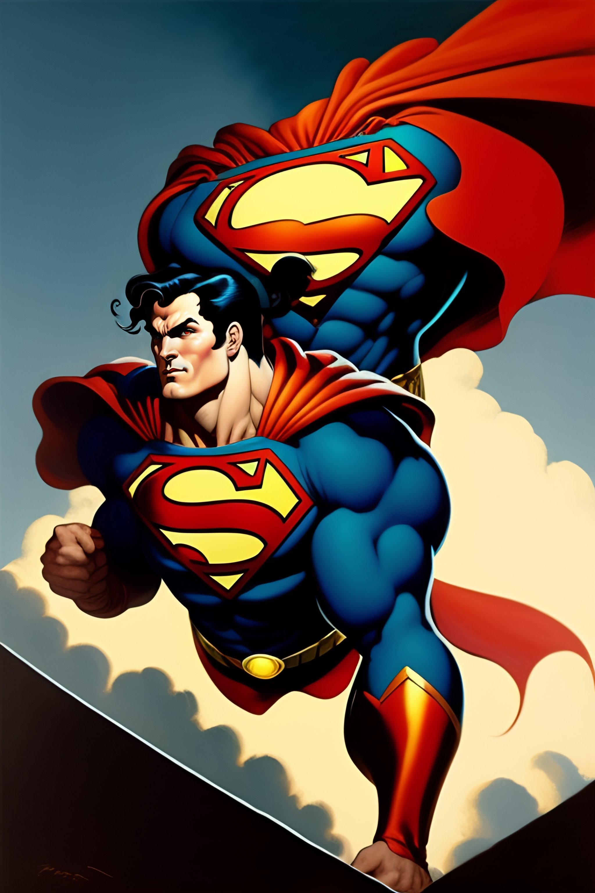 Lexica - Superman art by FRANCISCO DE GOYA