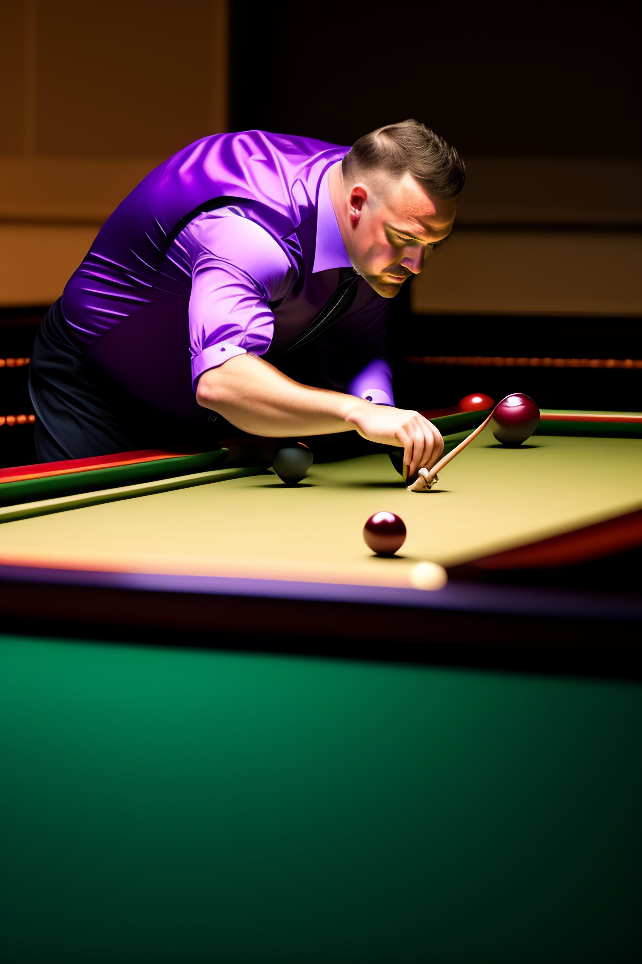 Lexica - Snooker player Doug Mountjoy potting an onion in the middle ...