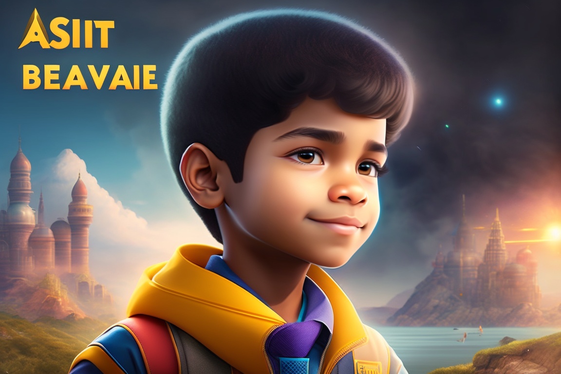 Lexica - A young boy named Aditya, full of determination and dreams ...