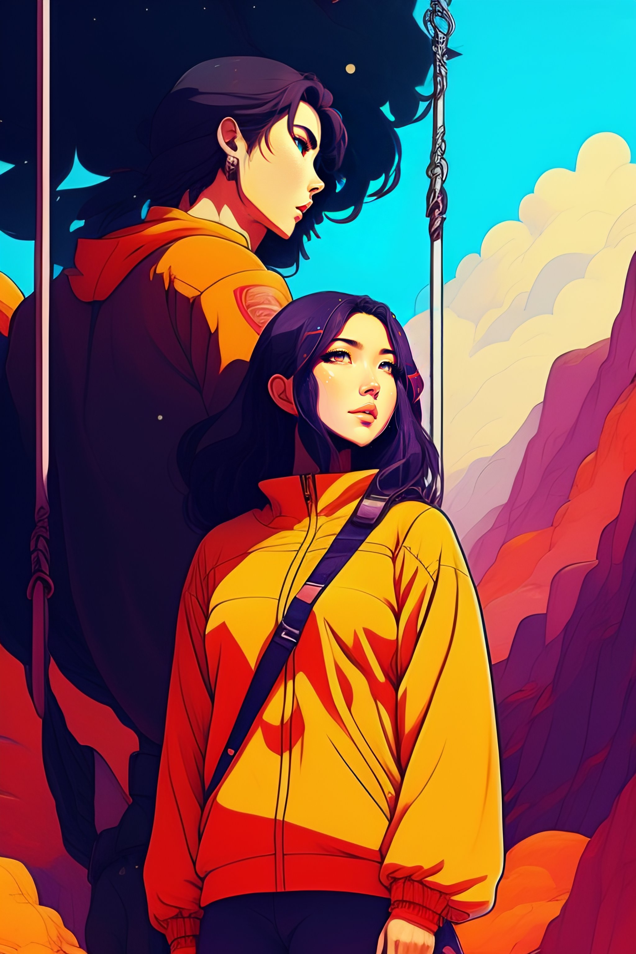 Lexica - Jesus is hanging on the cross ,style of Laurie Greasley ...