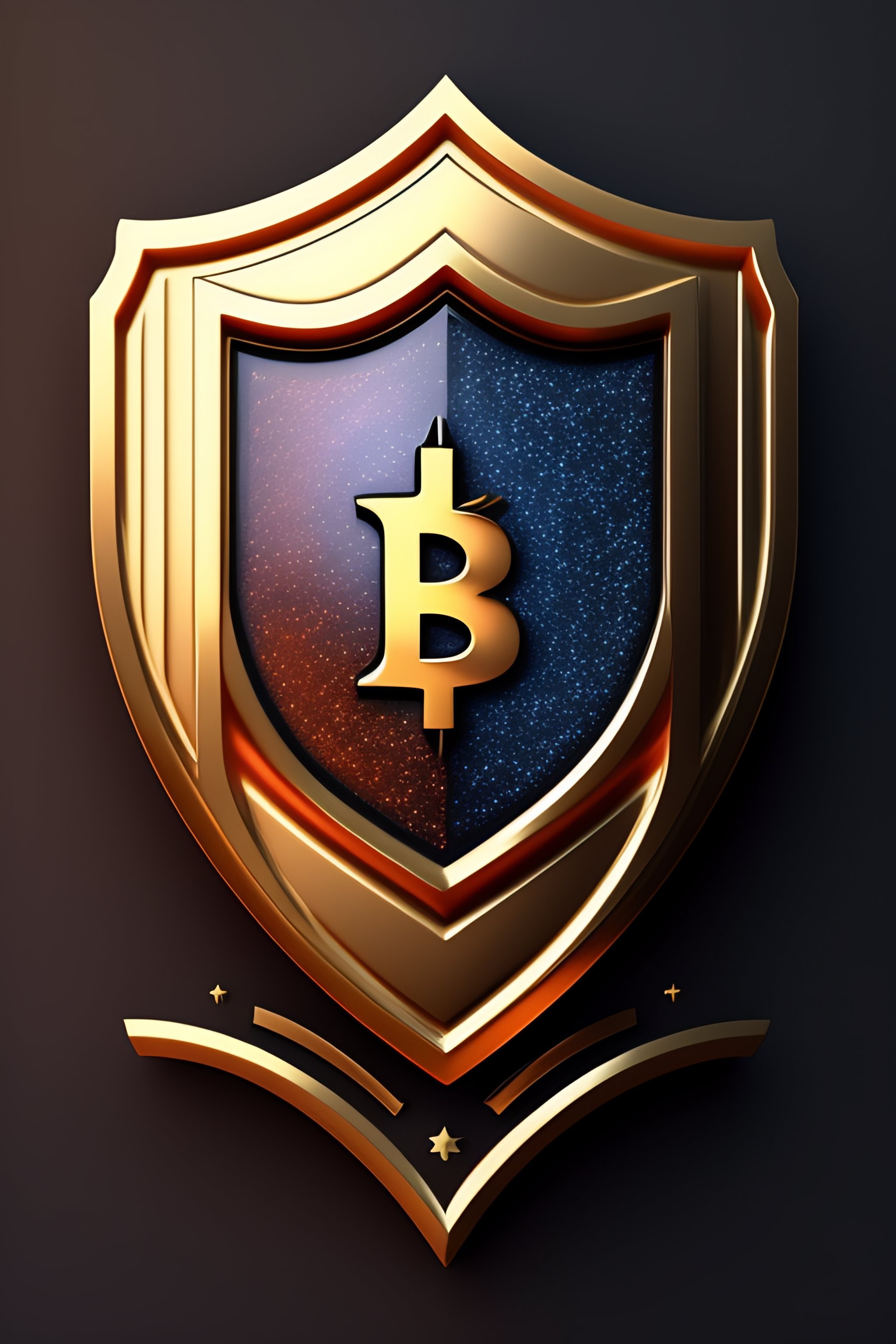 Lexica - Logo, 3 B, BBB, shield, armor, estrellas, letter B, icon, bitcoin, BitFortify ...