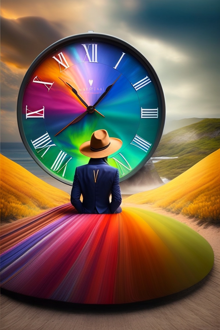 Lexica - Picture Idea: "Embrace the Colors of Time" In this picture ...