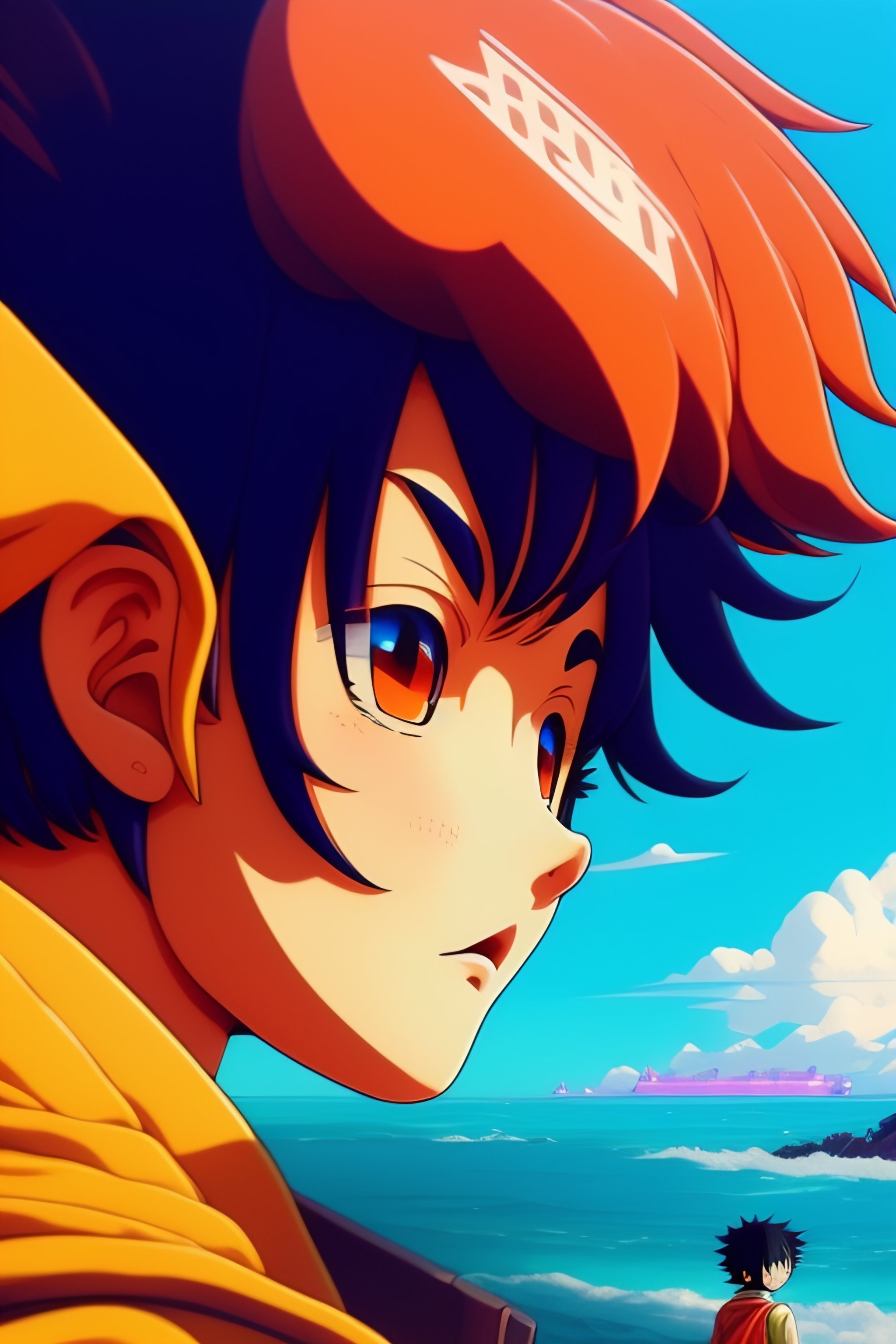 Lexica - One piece, studio ghibli, akira toriyama, james gilleard ...