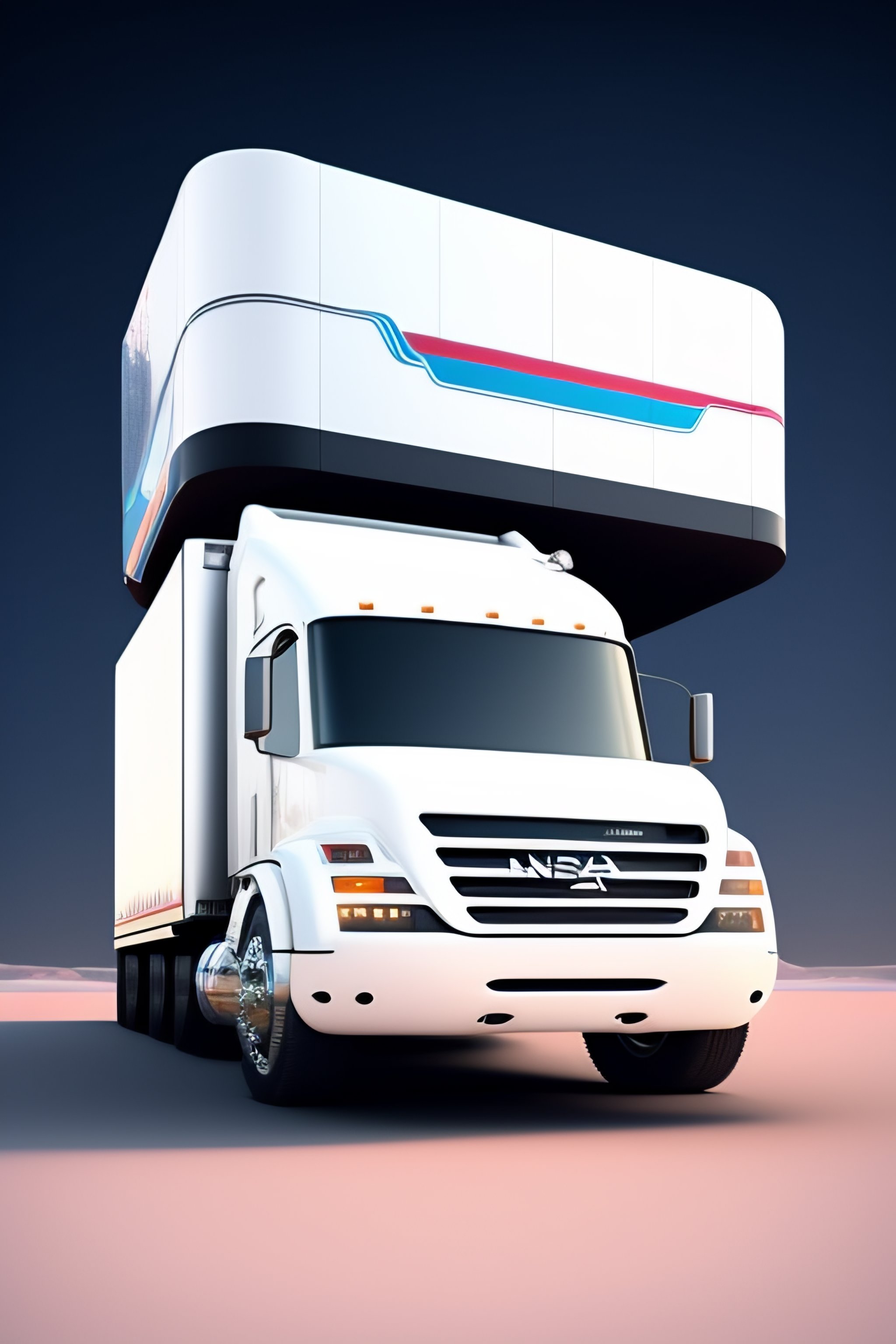 Nasa Truck Side View