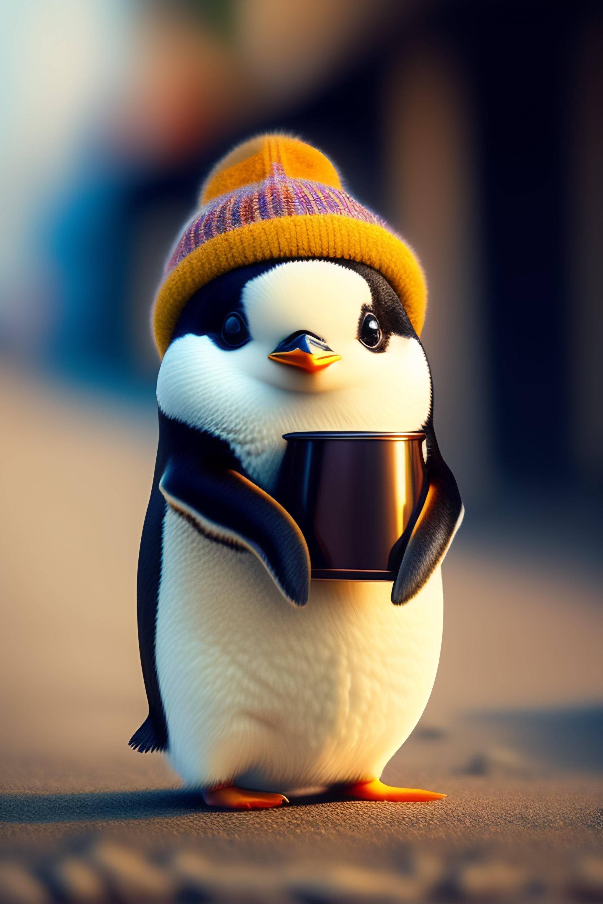 Penguins Wearing Clothes