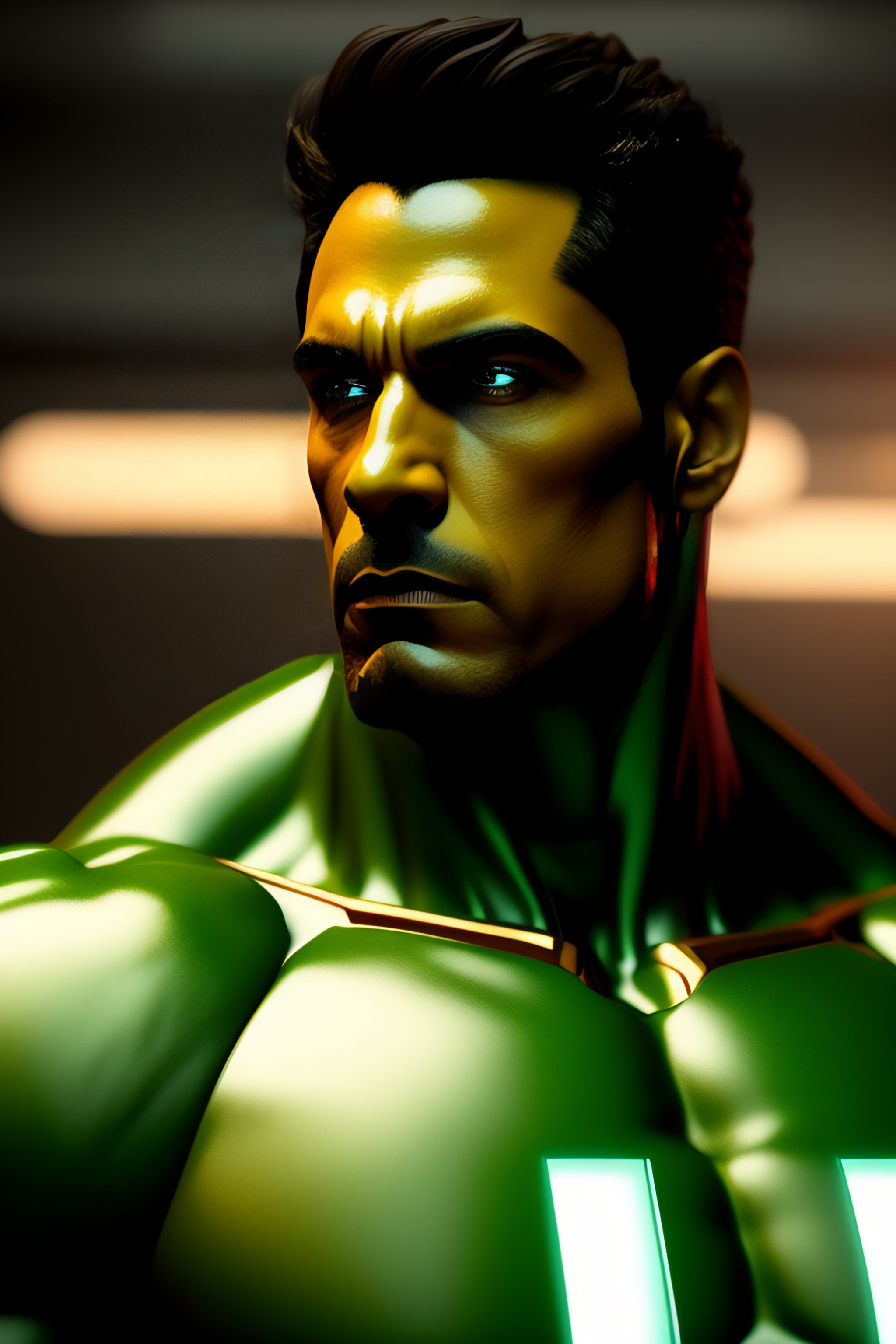 Lexica - 8k resoultion,hyper realstic, hulk in iron man