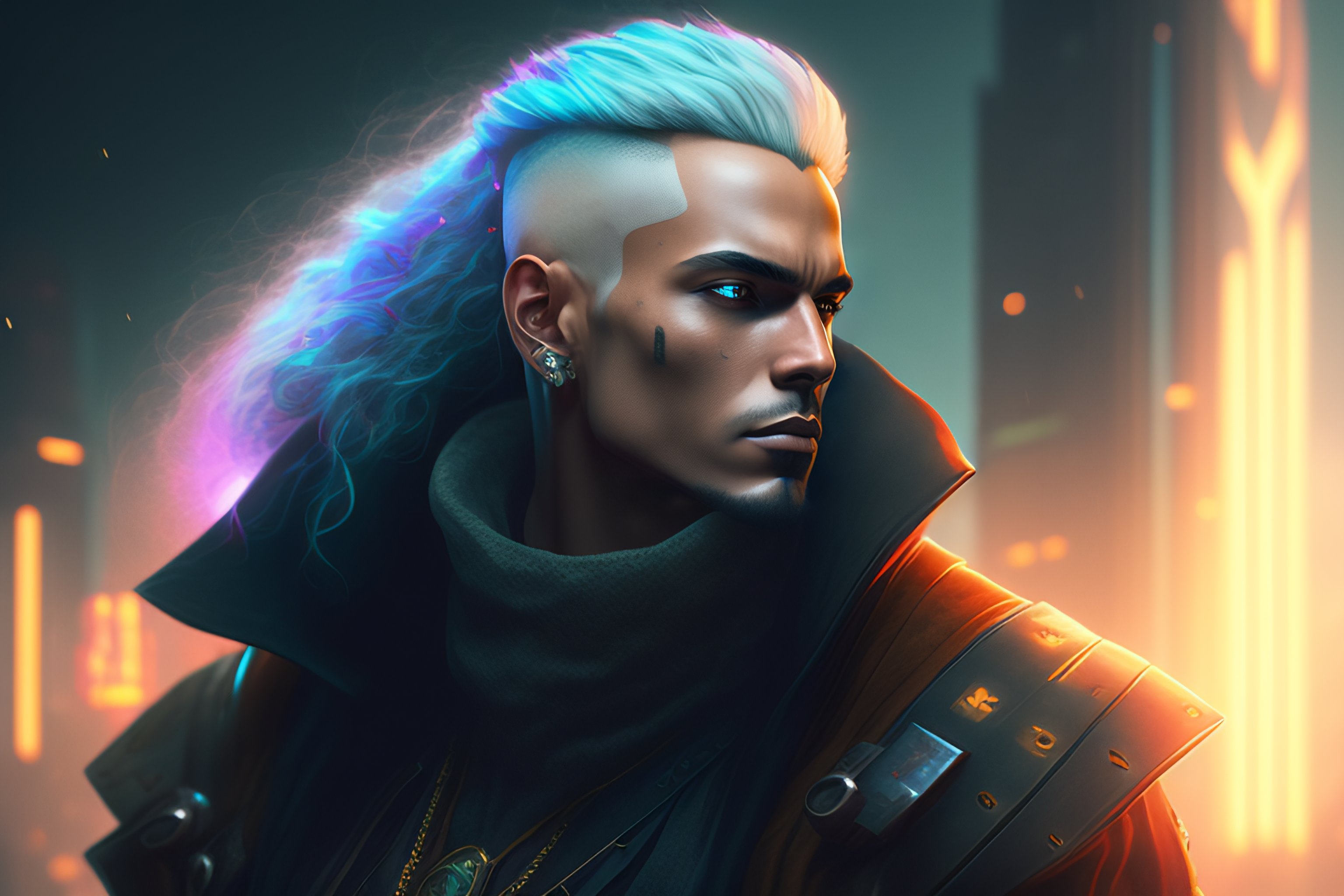 Lexica - Cyberpunk wizard