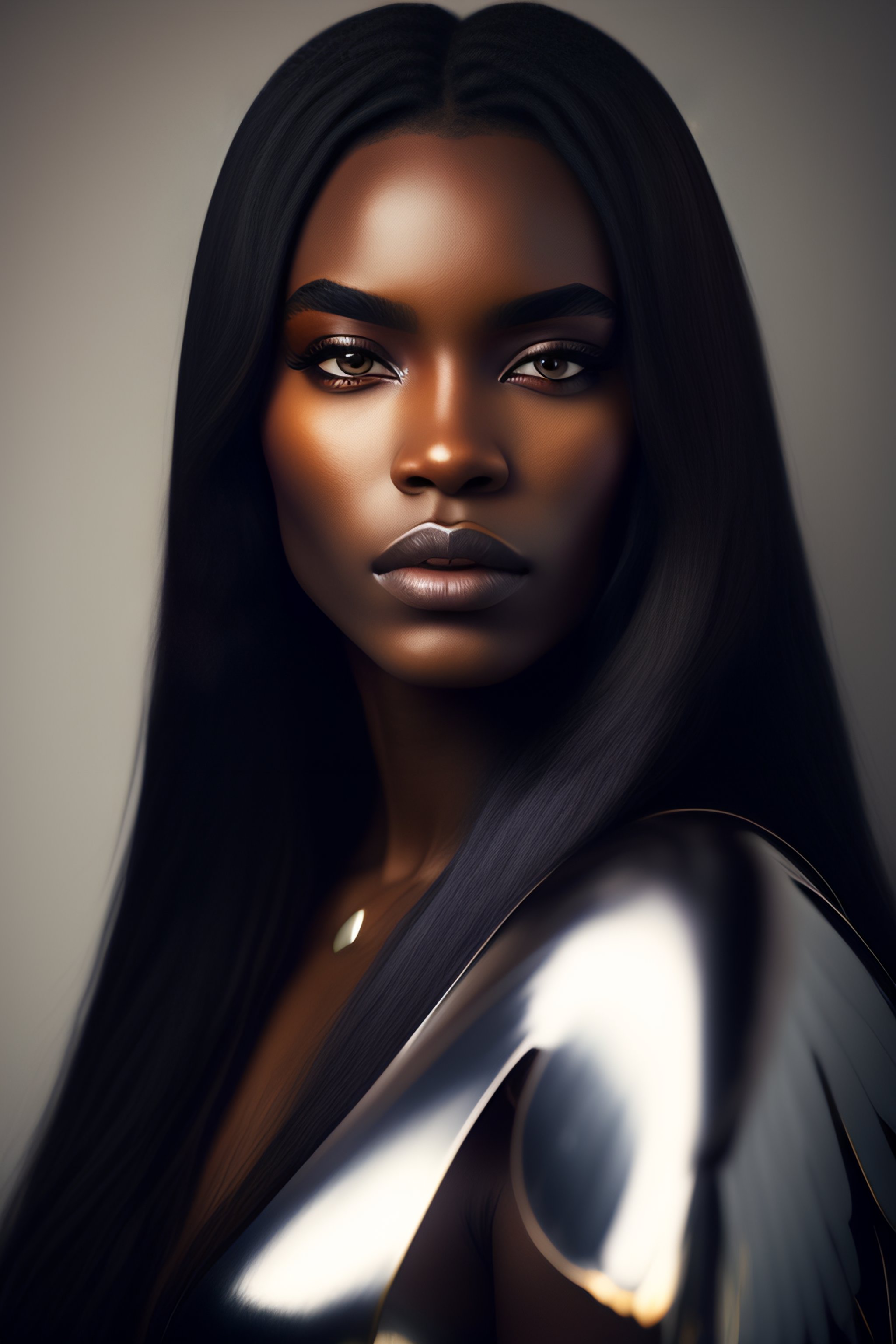 Girl With Silver Eyes