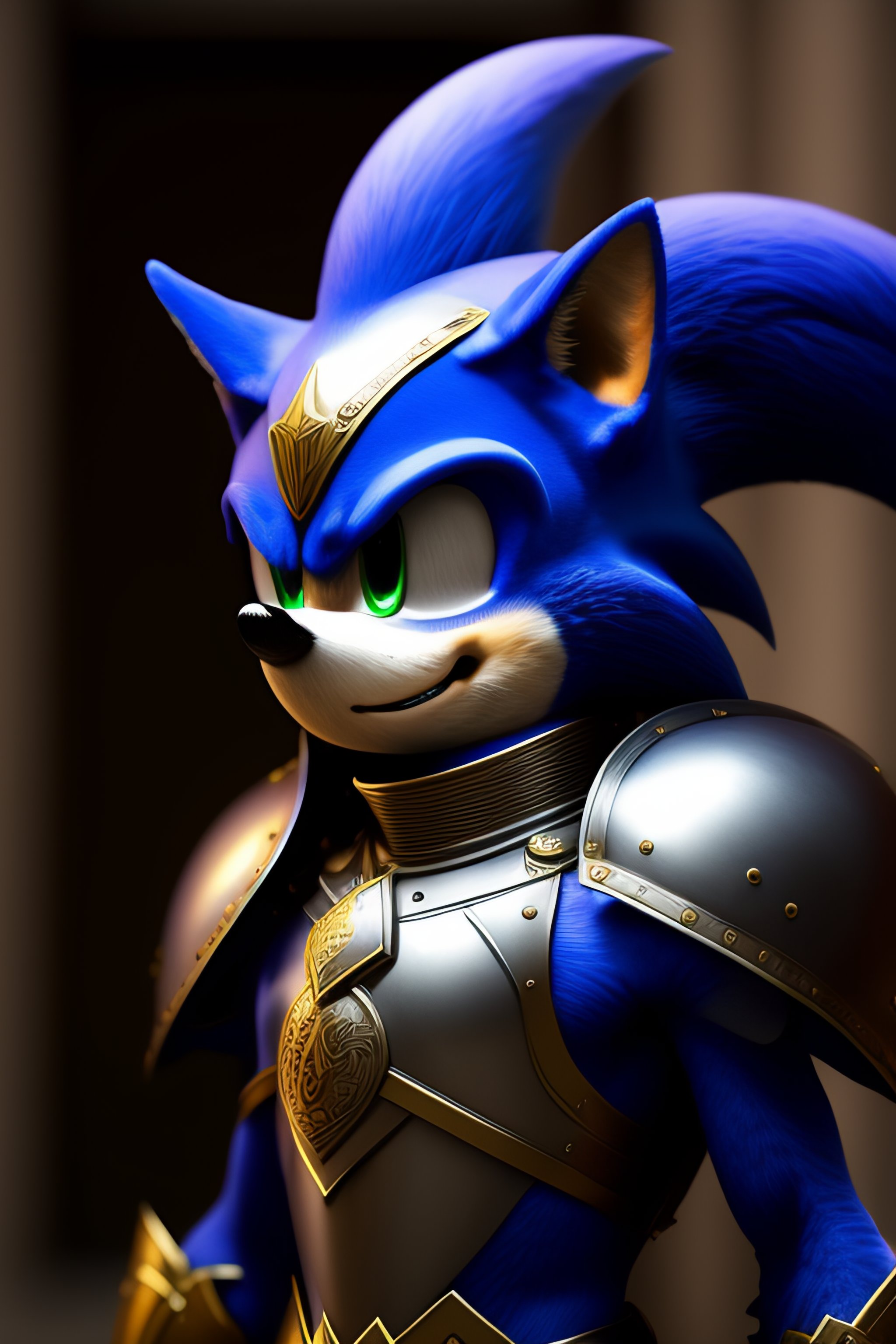 Lexica - Sonic in armor