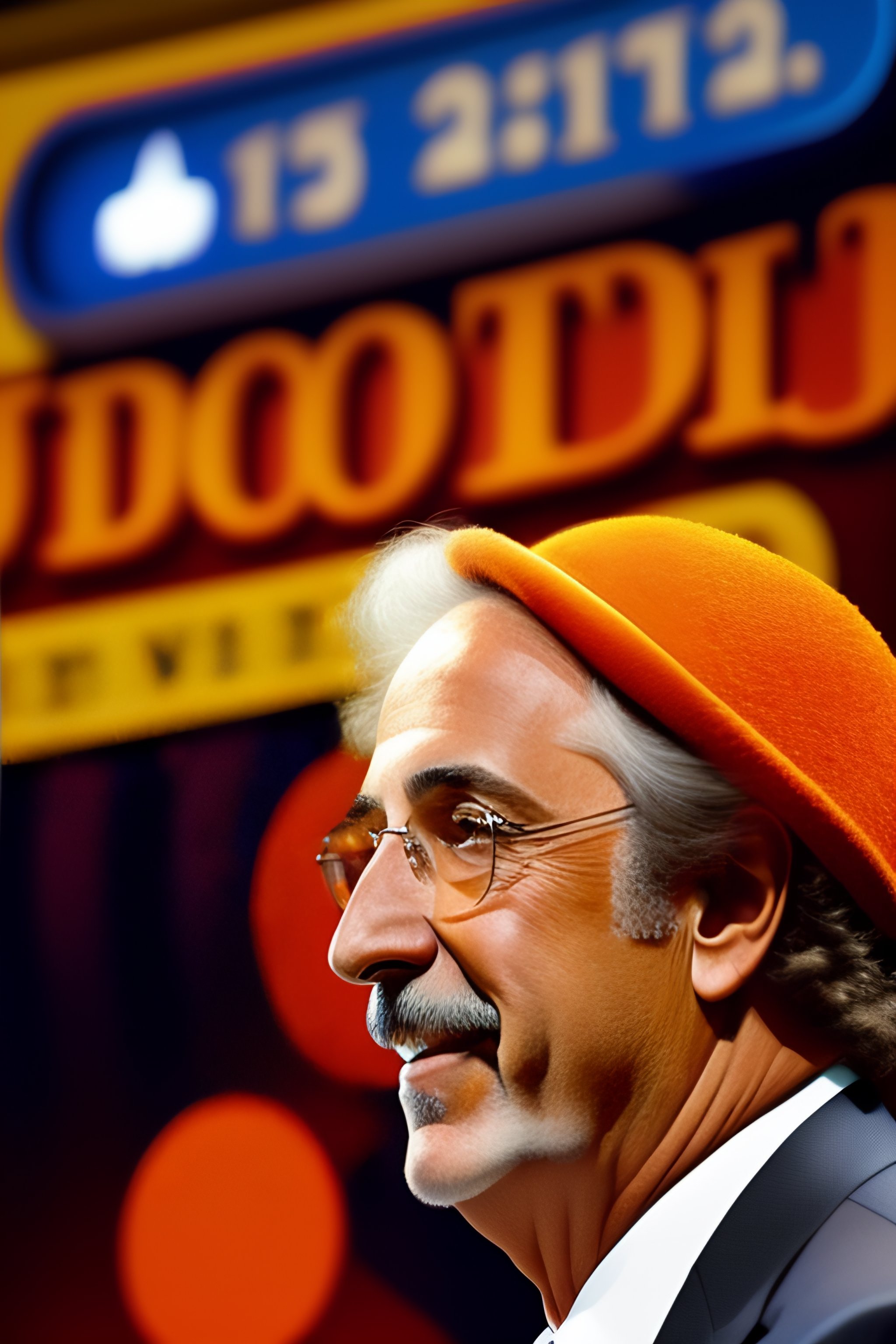 Lexica - Tom gottlieb turning into the Skype logo in the backrooms