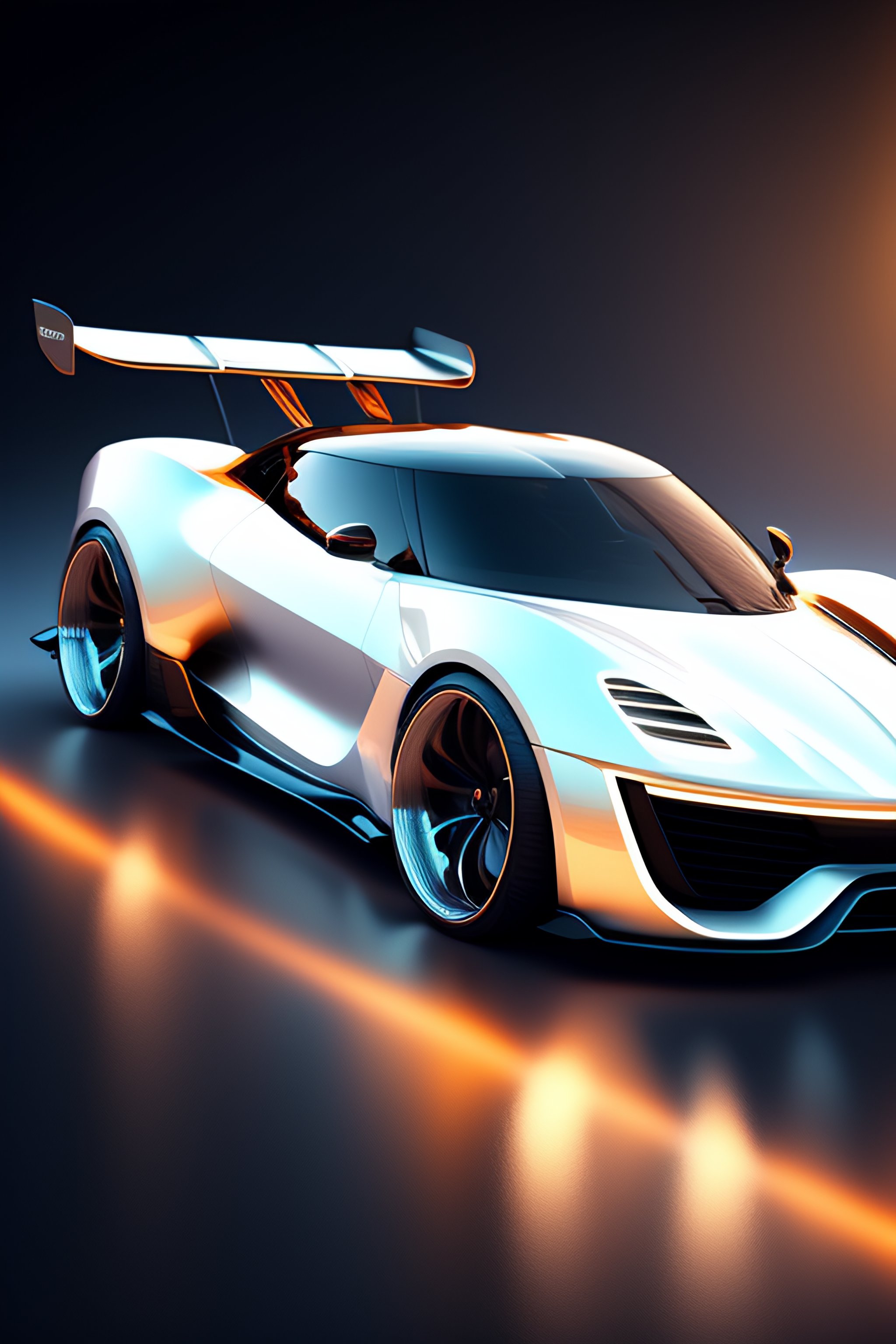 Lexica - Luxury sports car , mystic aura , glowing , rim lighting , 4k ...