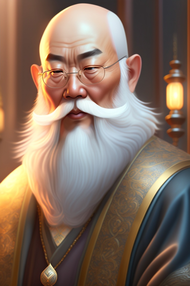 Lexica - Master Wu Shen is a wise and serene Zen master who has ...