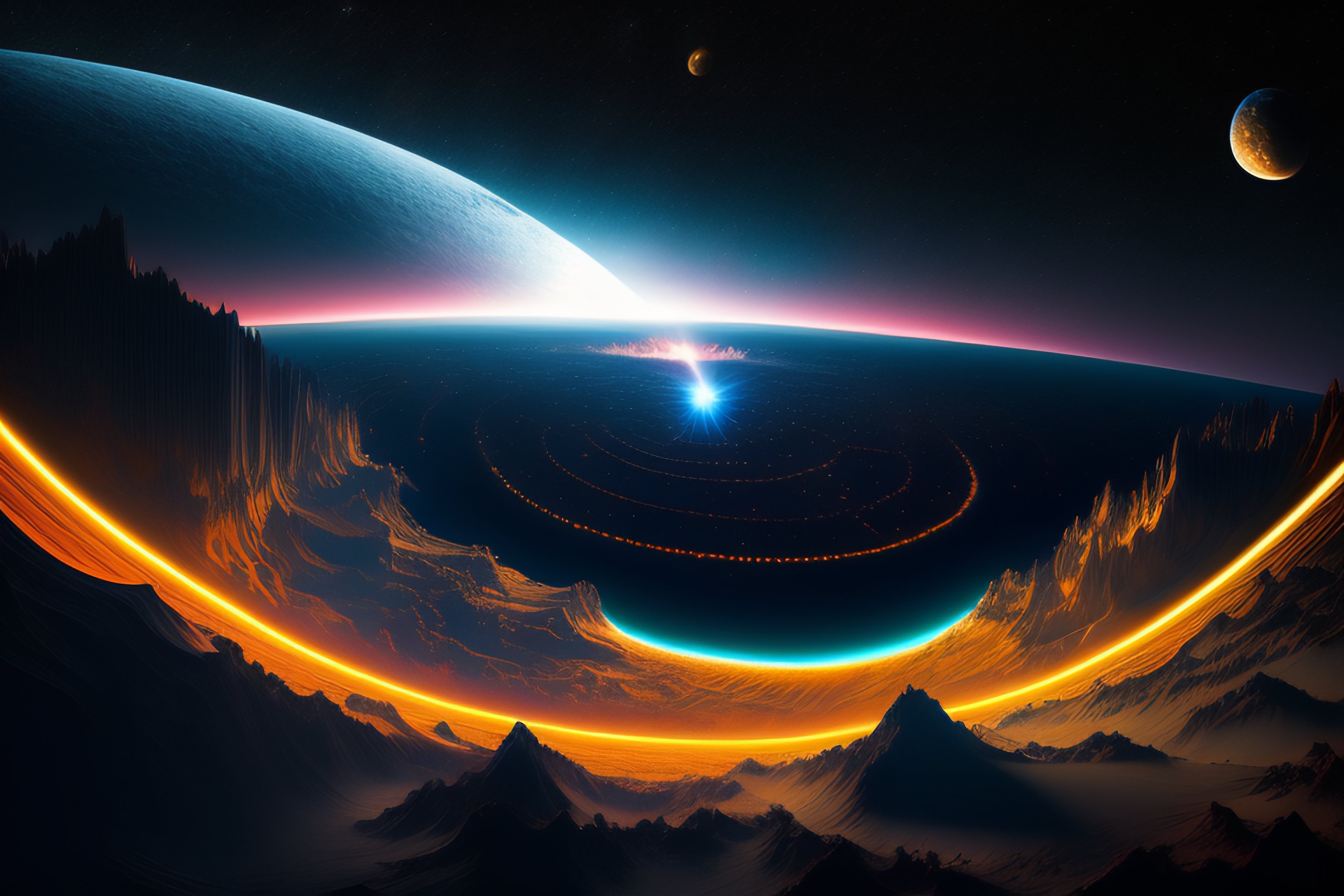 Lexica - Darkness in space, creation of the world, genesis, high ...