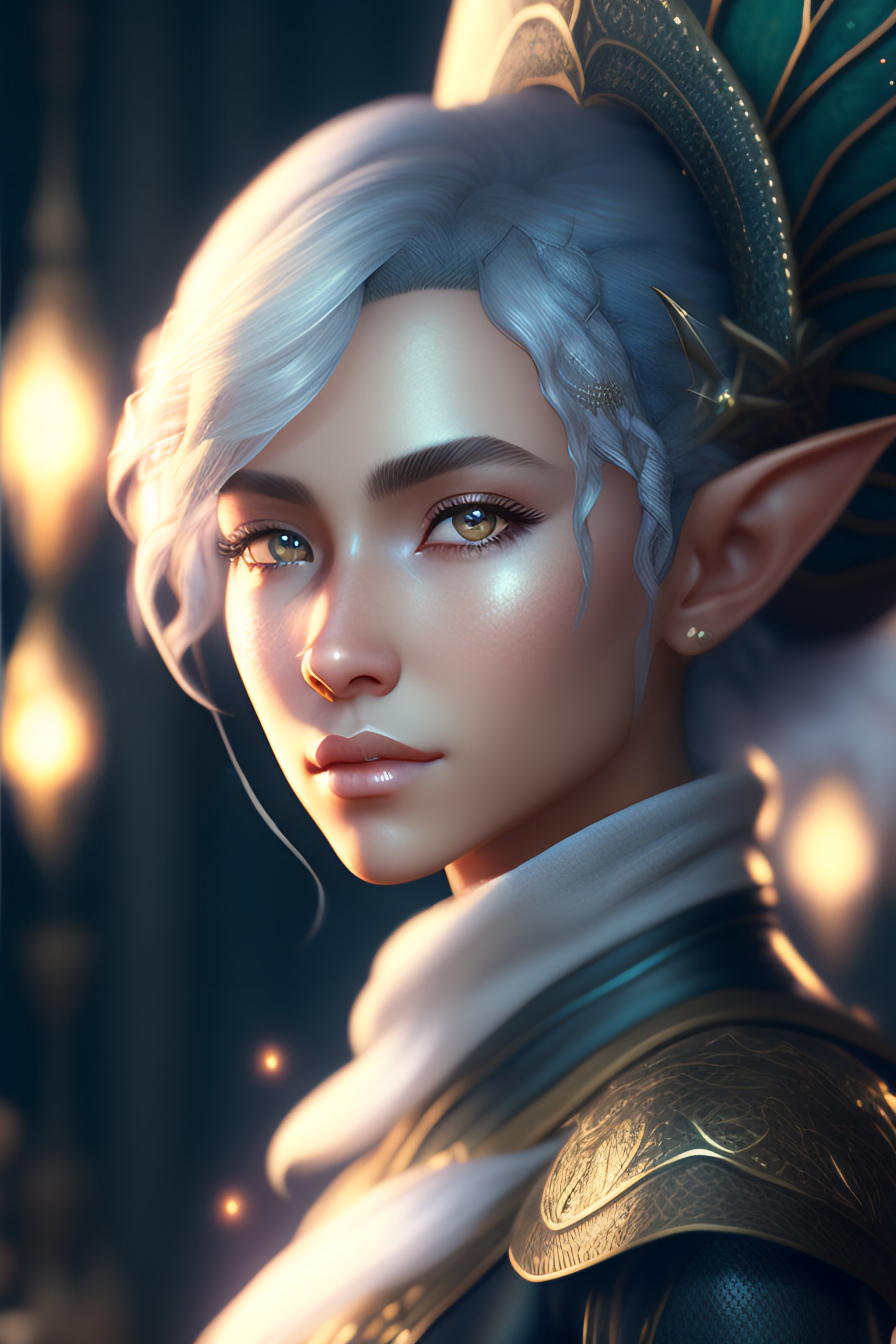 Eladrin Wizard Portrait