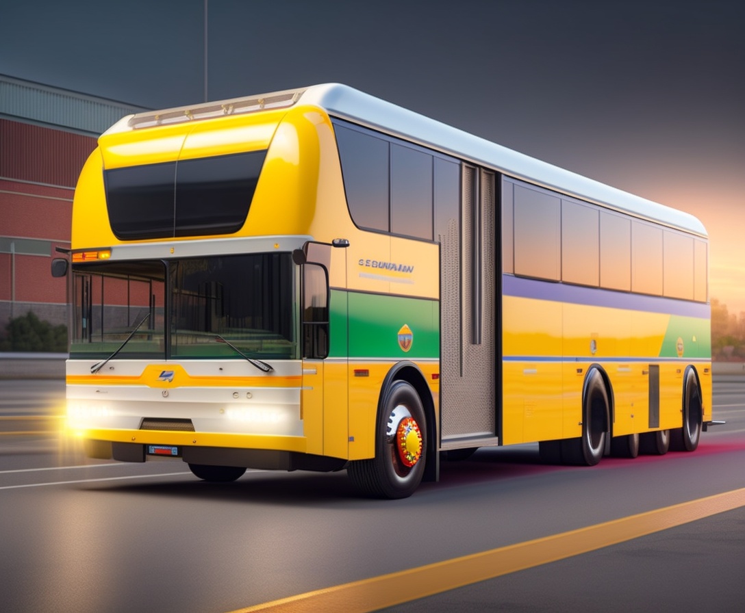 Lexica - Truck, city bus, school bus, emergency vehicle, side by side ...