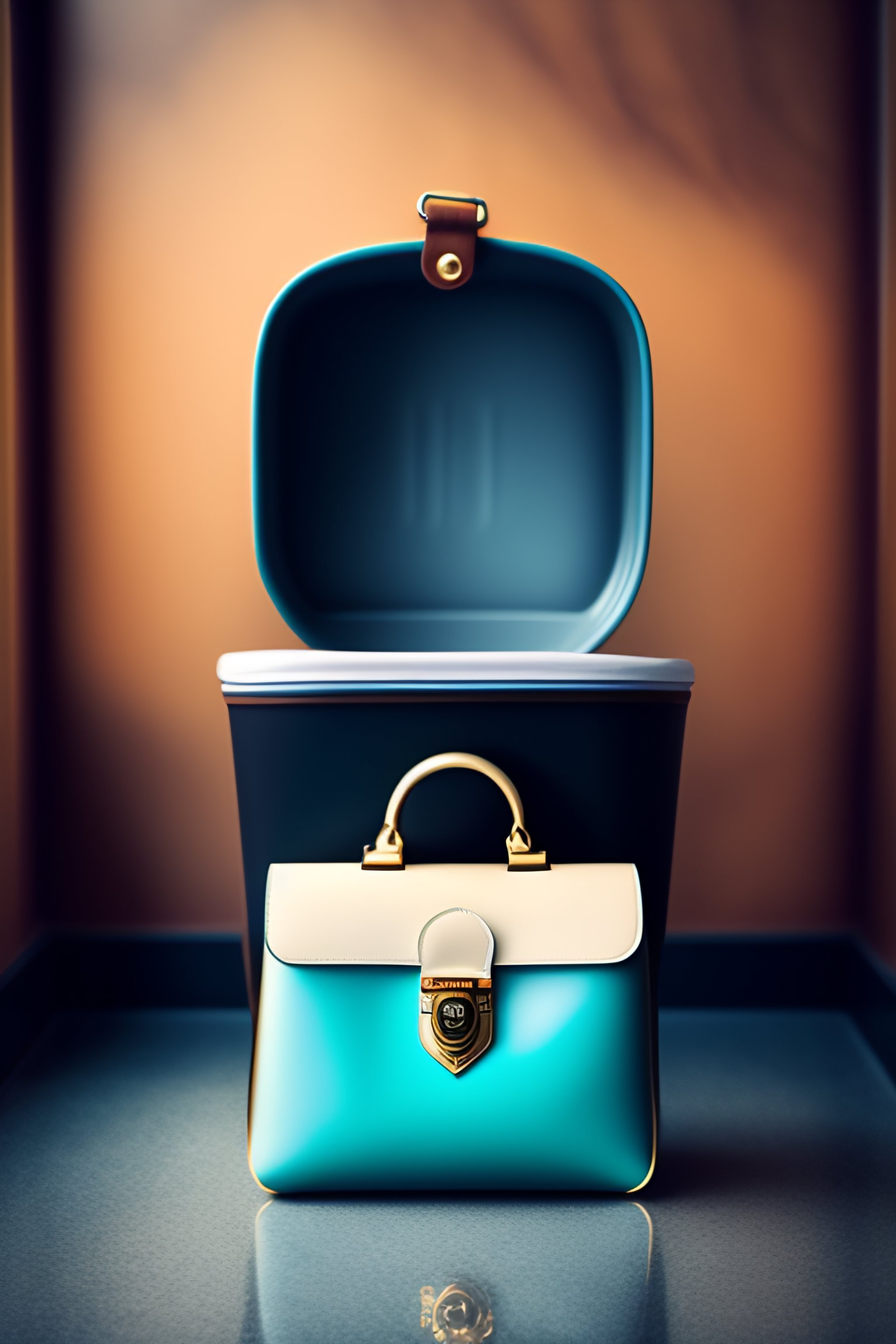 Lexica - Urinal inside a handbag