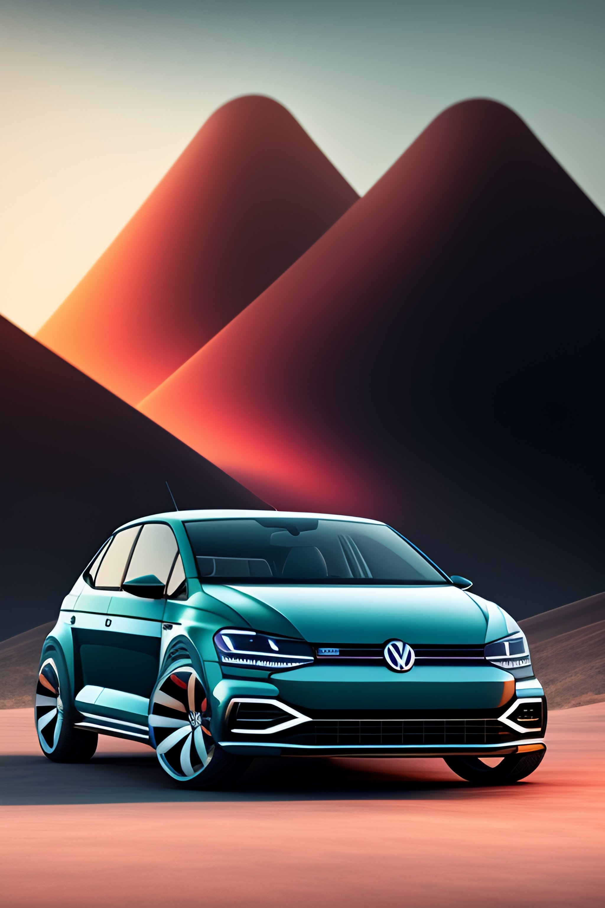 Lexica - Vw incredible design for vw polo sedan futuristic version ...