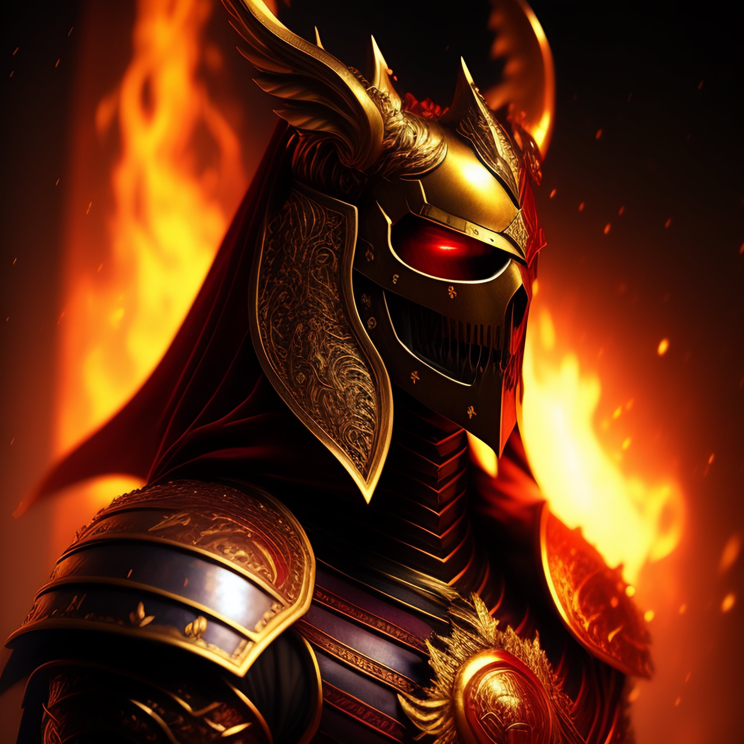 Lexica - Three - ply portrait the great death knight dark souls in ...