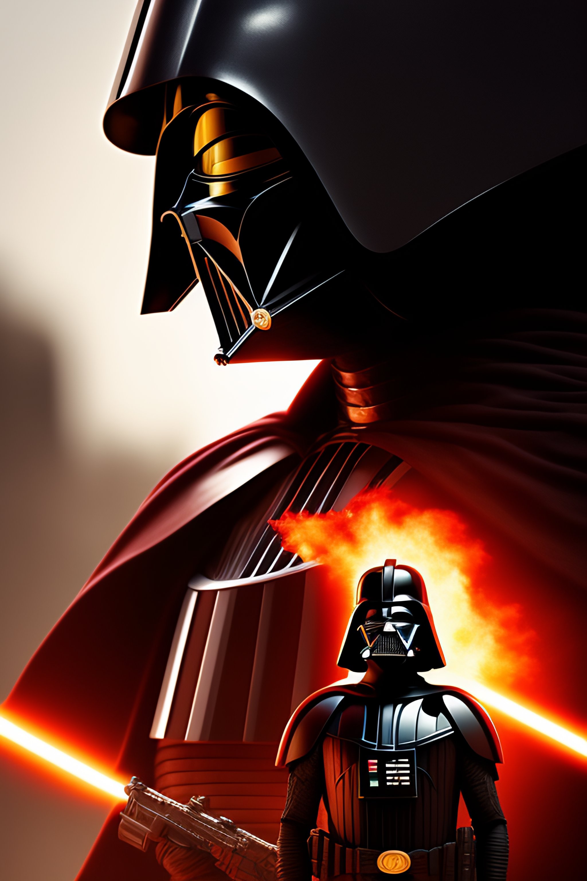 Lexica - Earth soldier against darth vader