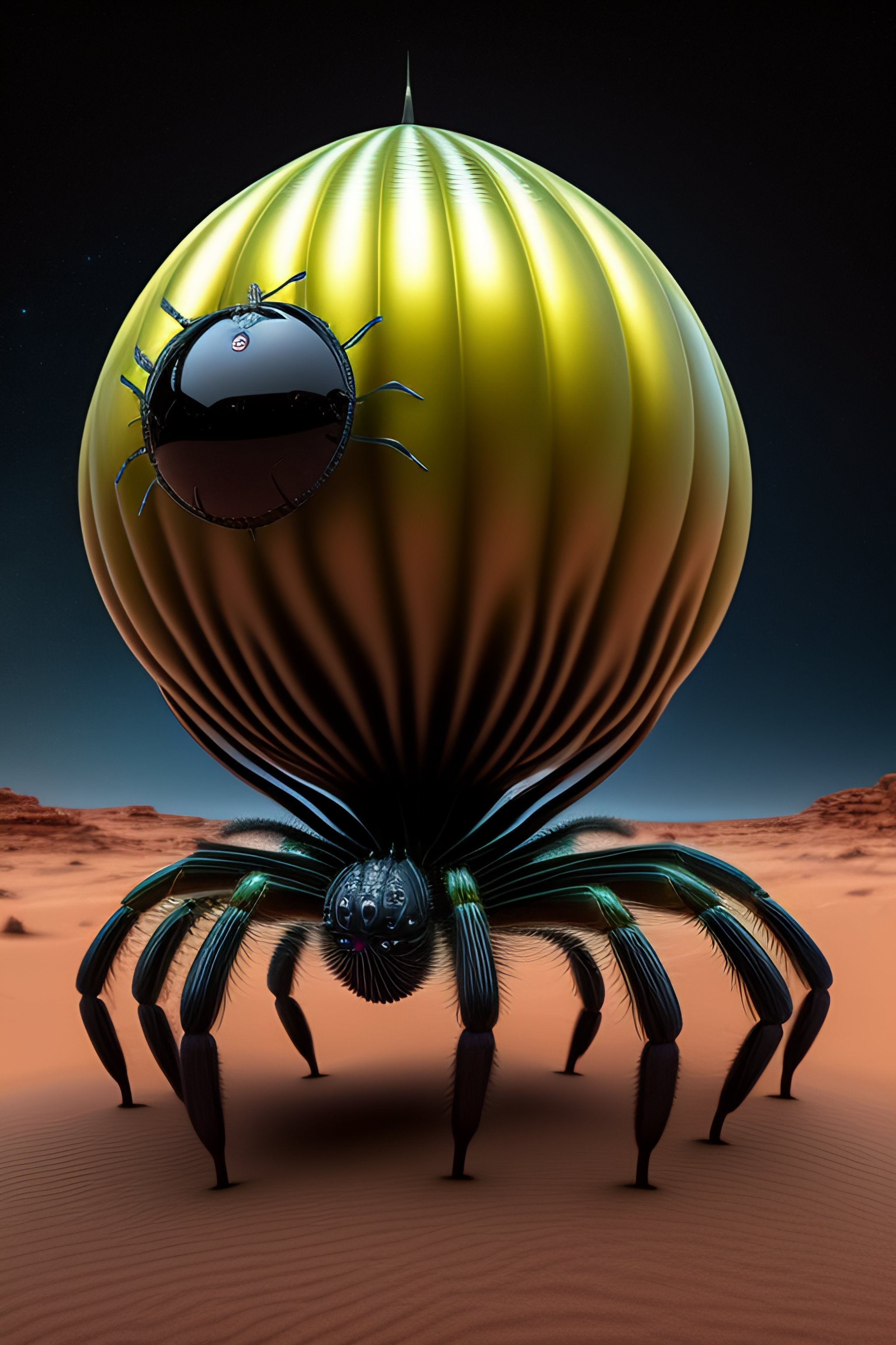 Lexica - A spider mixed with the alien from H. R. Giger