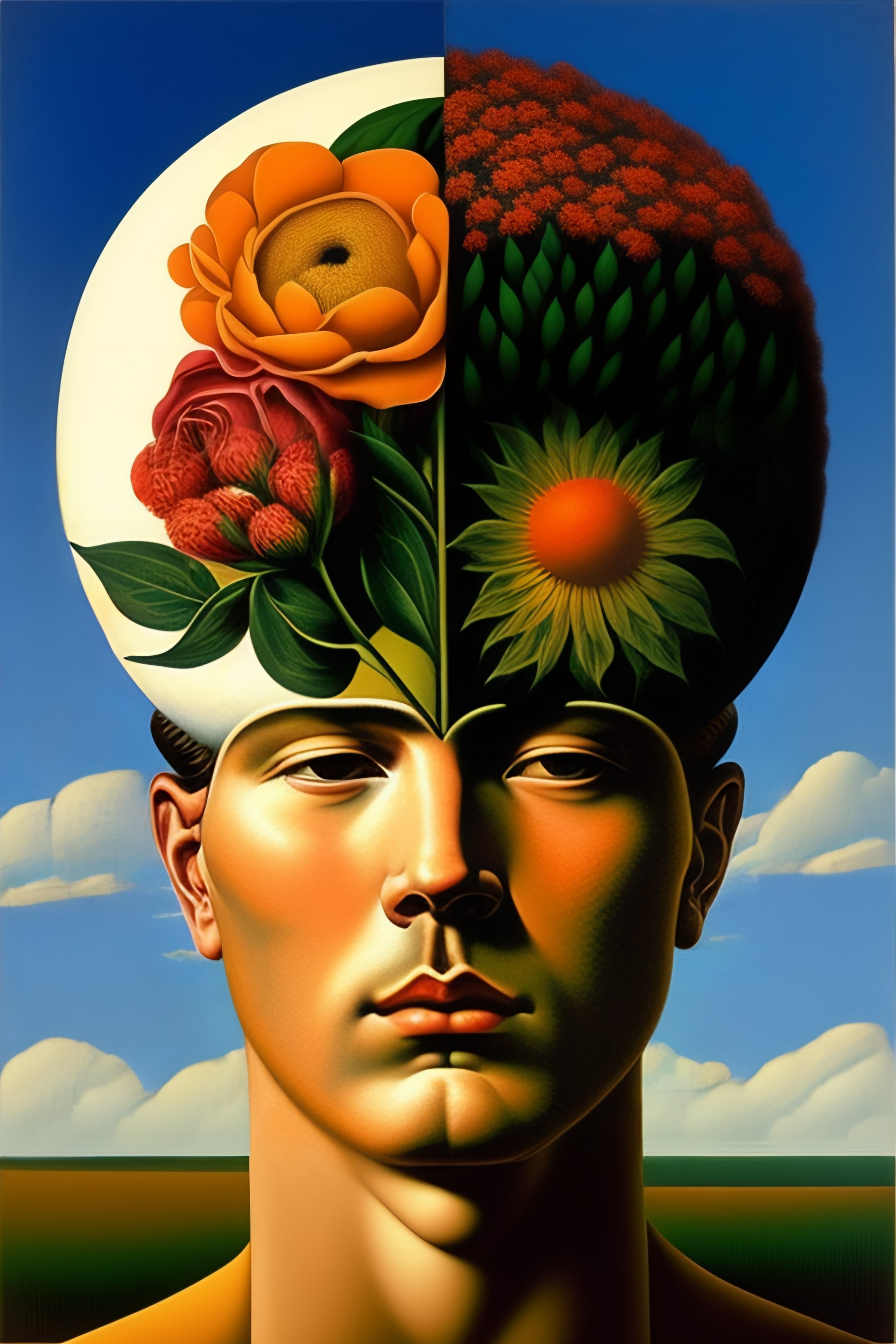 Rene Paintings Flowers