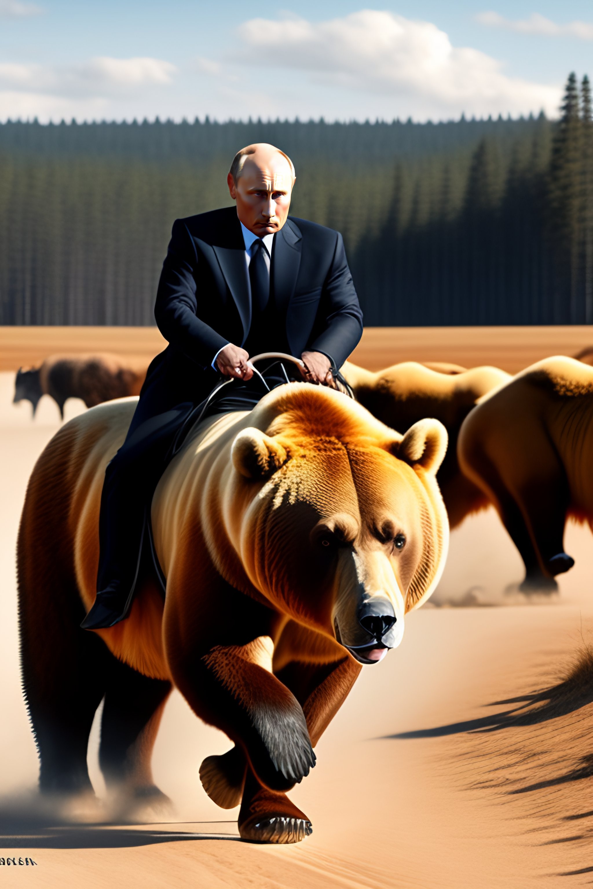 Putin Vs Bear